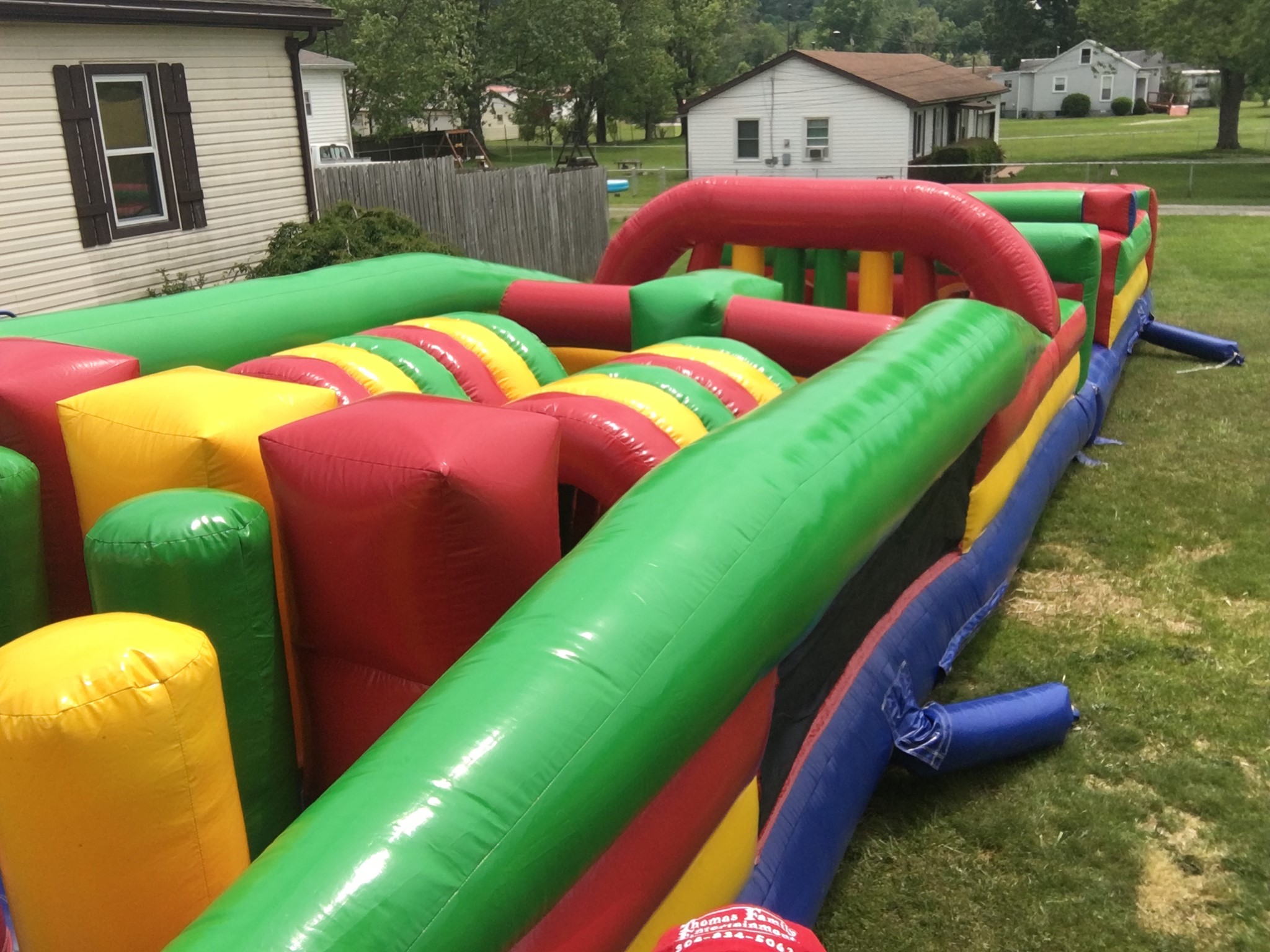 7 Element Obstacle Course Inflatable Rental Parkersburg, West Virginia