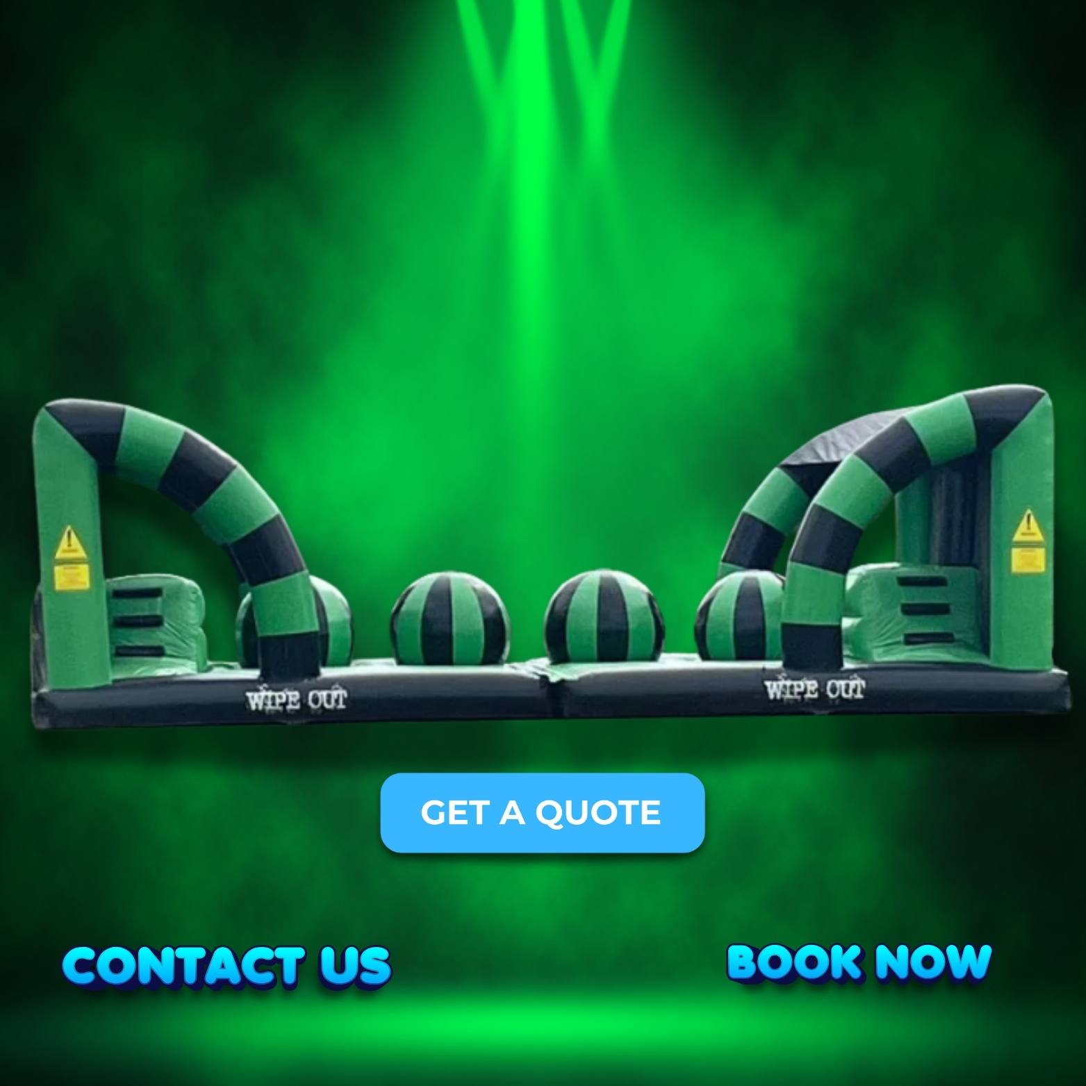 Wipe Out Challenge - Hire in UK | Sports Day Hire