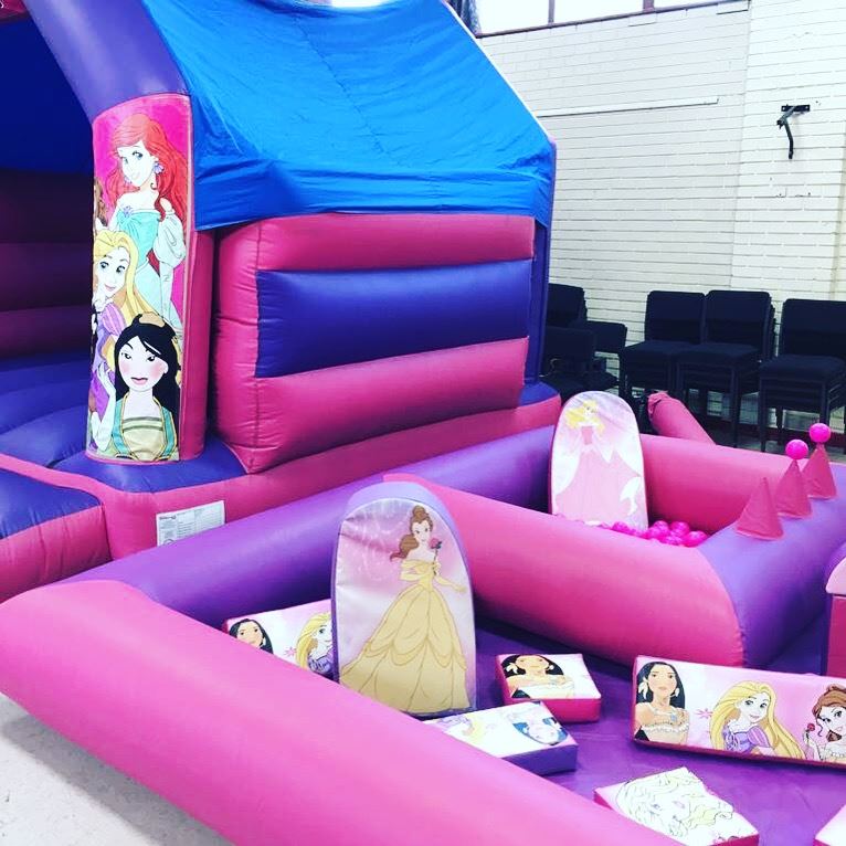 disney princess package with surround - Bouncy Castle Hire in Wythall ...