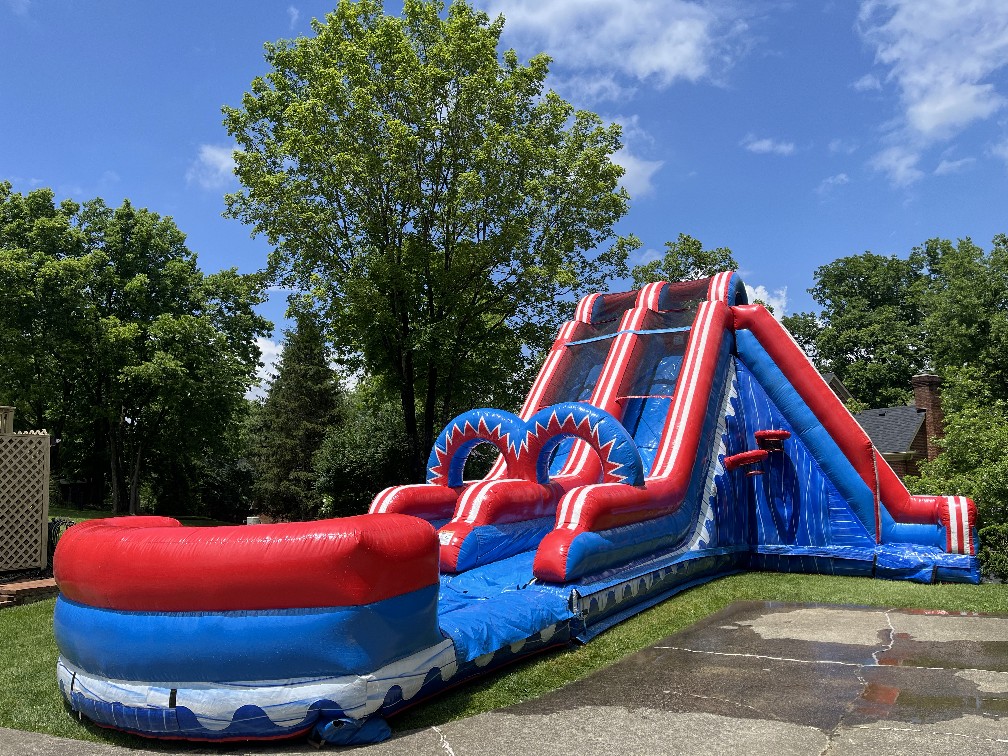 The Flash 20' Dual Slide NEW - Bounce House Rentals, Jumper Rentals ...