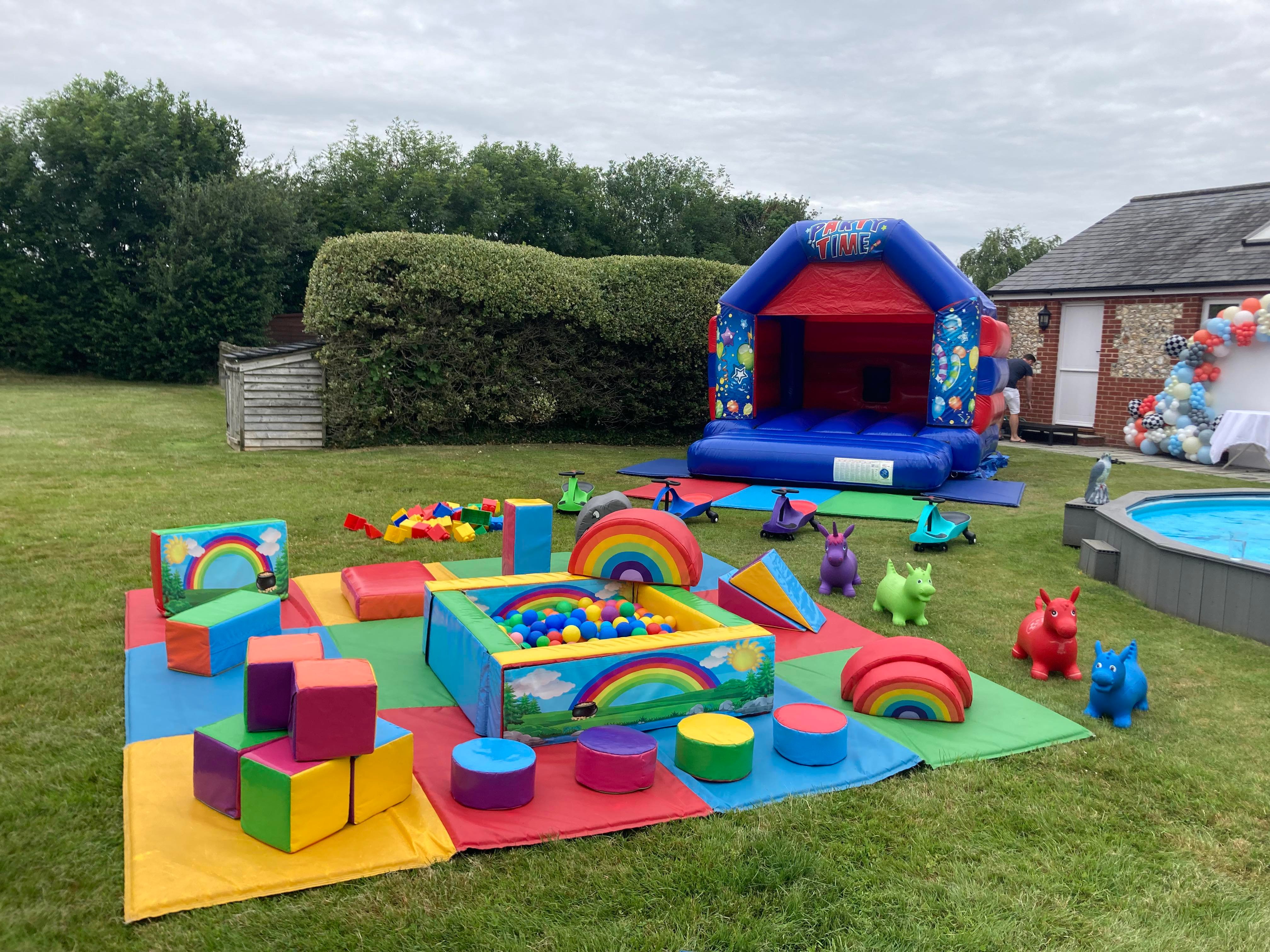 Rainbow Soft Play Package - Hire in Portsmouth, Fareham, Gosport | Tiny ...