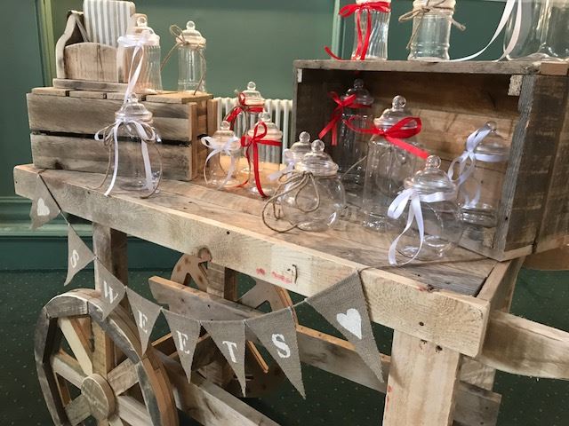 Rustic Sweet Cart - Event Entertainment in London | We Love Occasions
