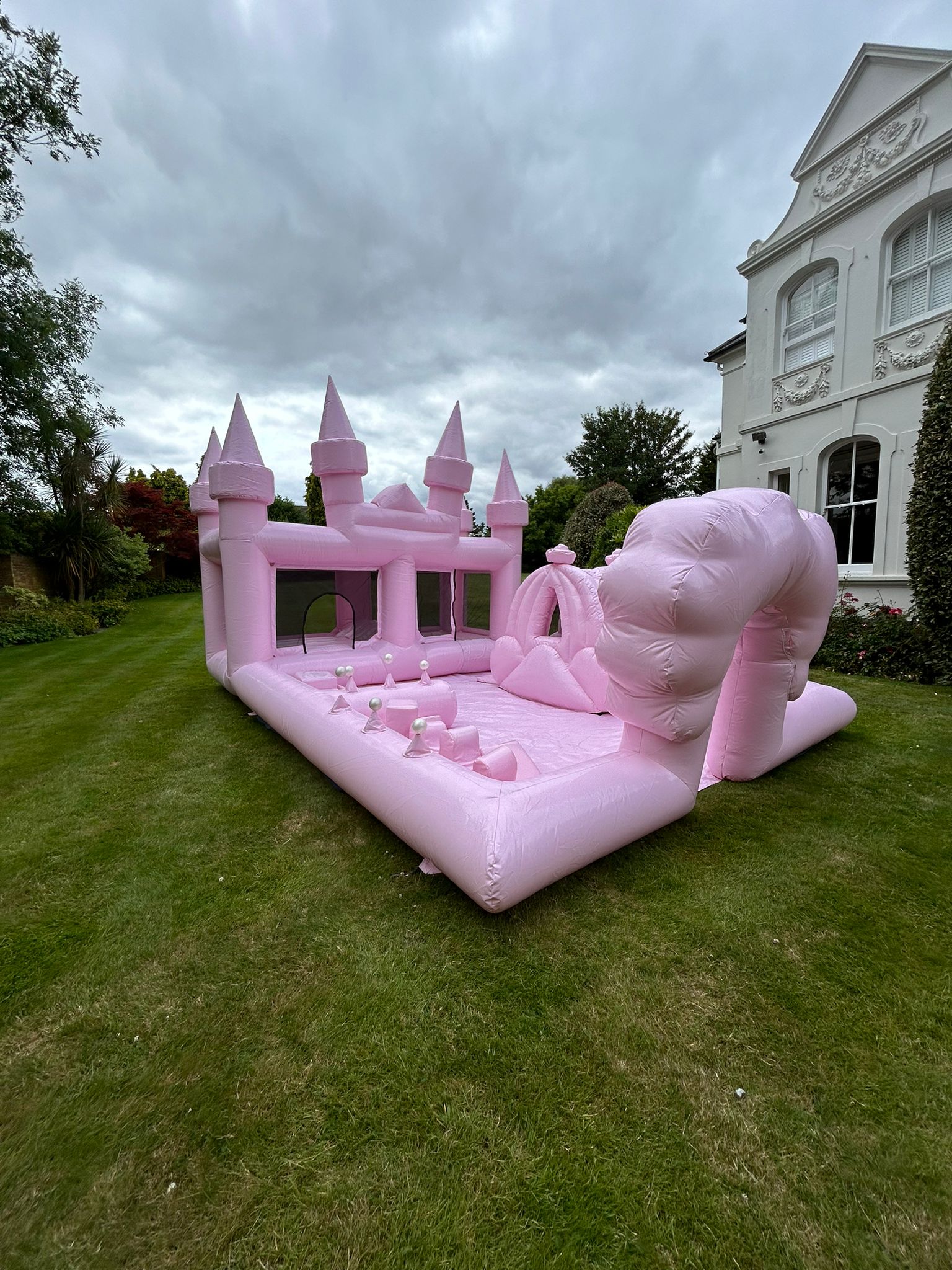 Pastel Pink Bouncy Castles, Inflatables & Soft Play Hire | Kent