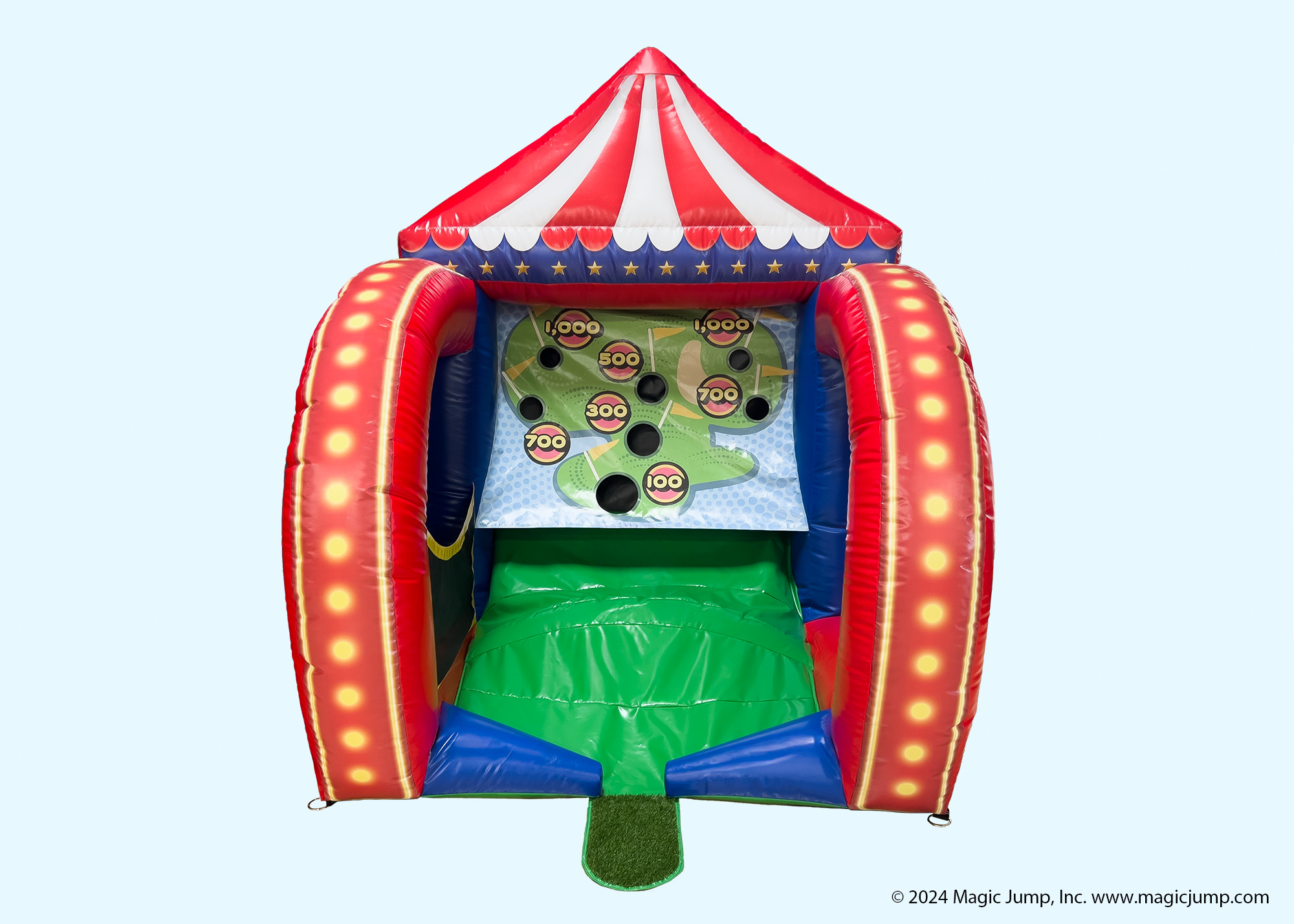 Down A Clown Inflatable Carnival Game Rental | AE Air Jumpers