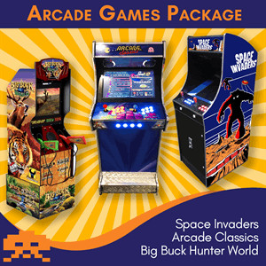 Arcade Package - Inflatable, Bouncy Castle, Entertainment & Party Hire ...