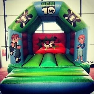 Ben 10 Deluxe Bouncy Castle - Bouncy Castle Hire in Southend-on-Sea ...