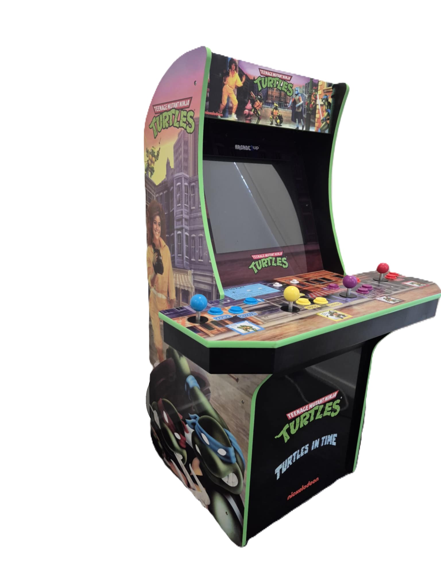 TMNT Arcade Machine Hire Gold Coast | 4-Player Retro Game