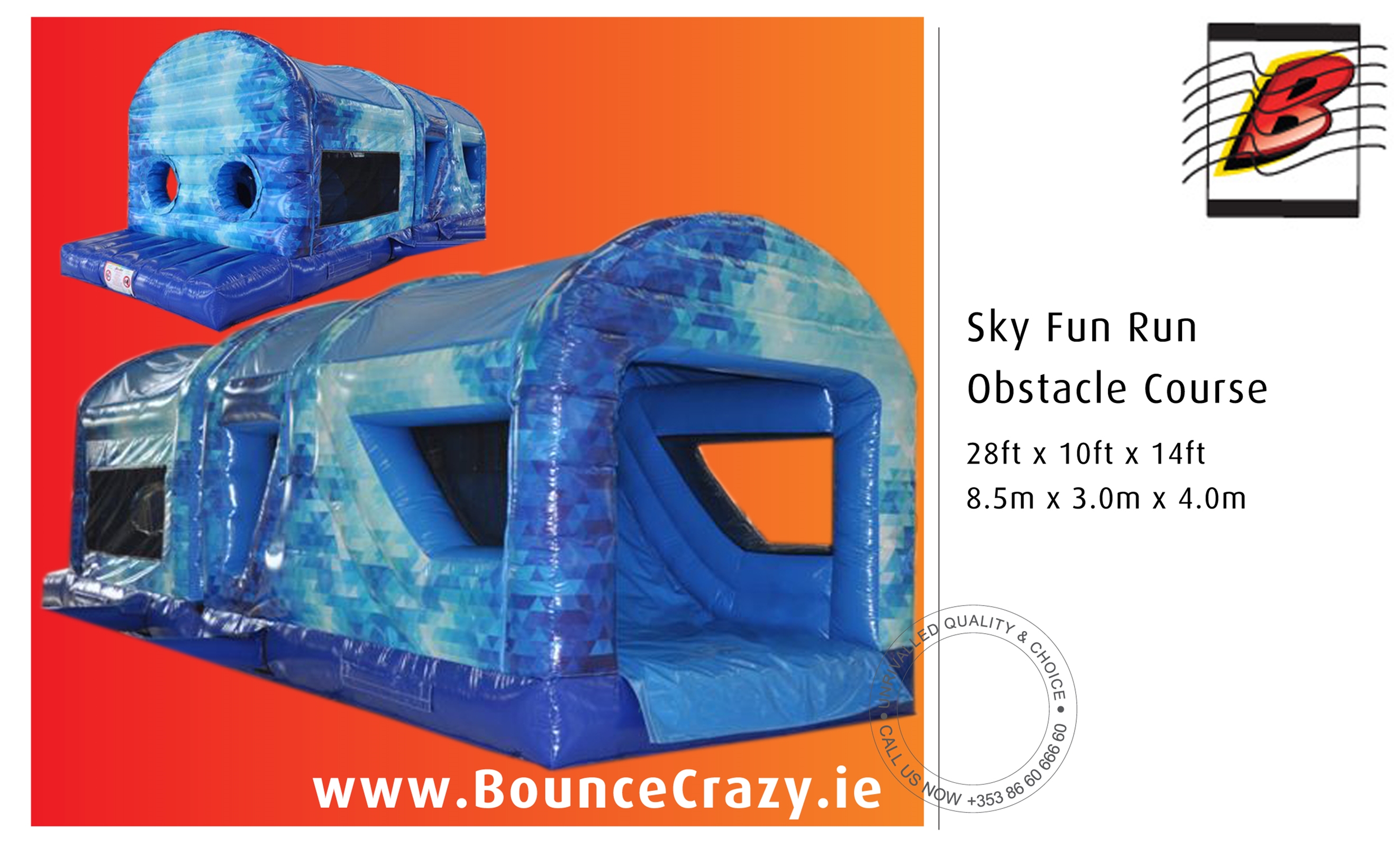 Buy Bouncy Castles | Inflatables for Sale | BounceCrazy Ireland