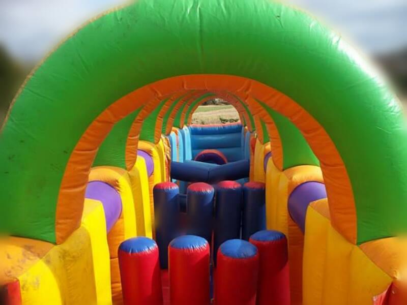 Obstacle Course 60x12ft - Bouncy Castle Hire in Birmingham | ABC Bouncy ...