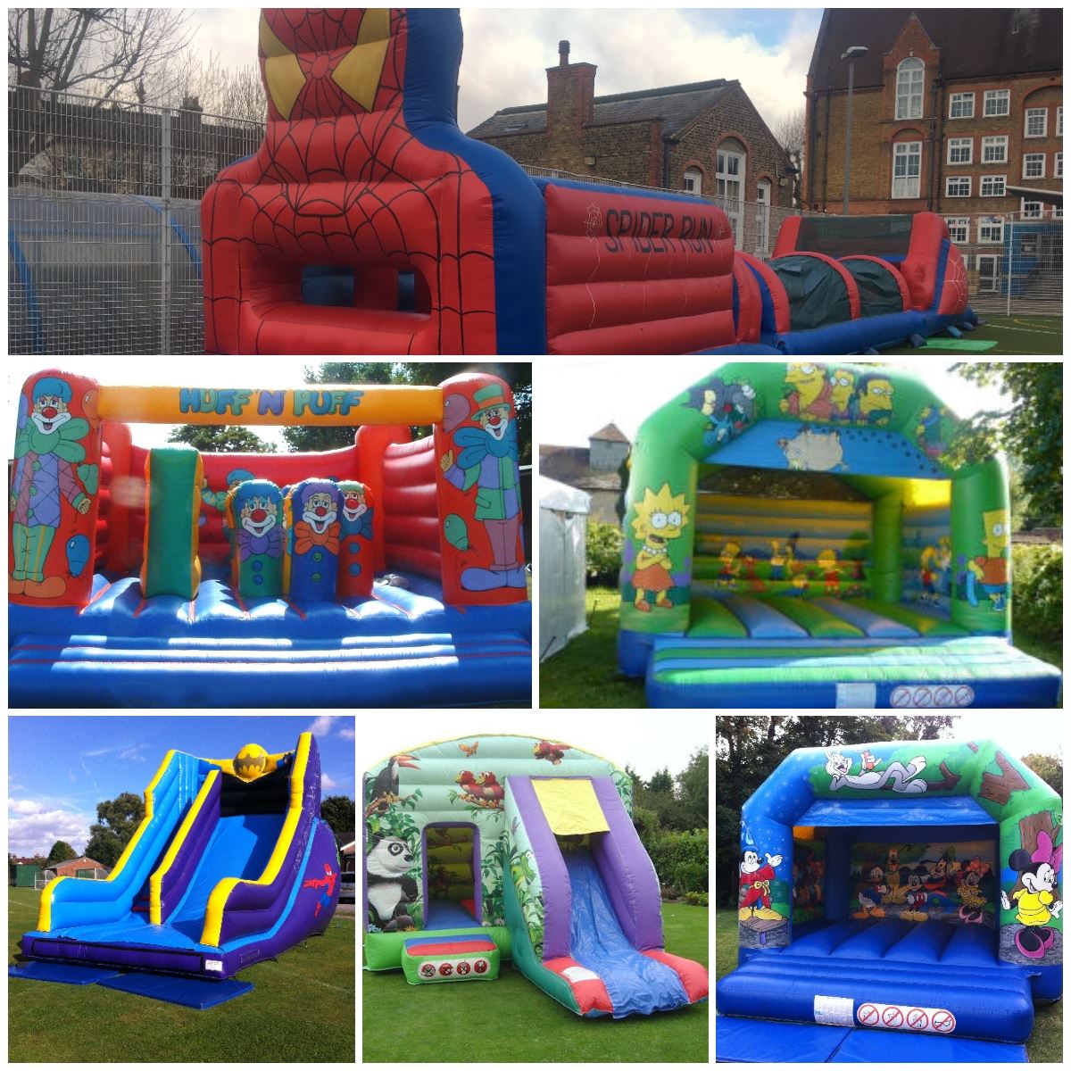 Inflatable fun days for schools Bexleyheath Welling Dartford Sidcup