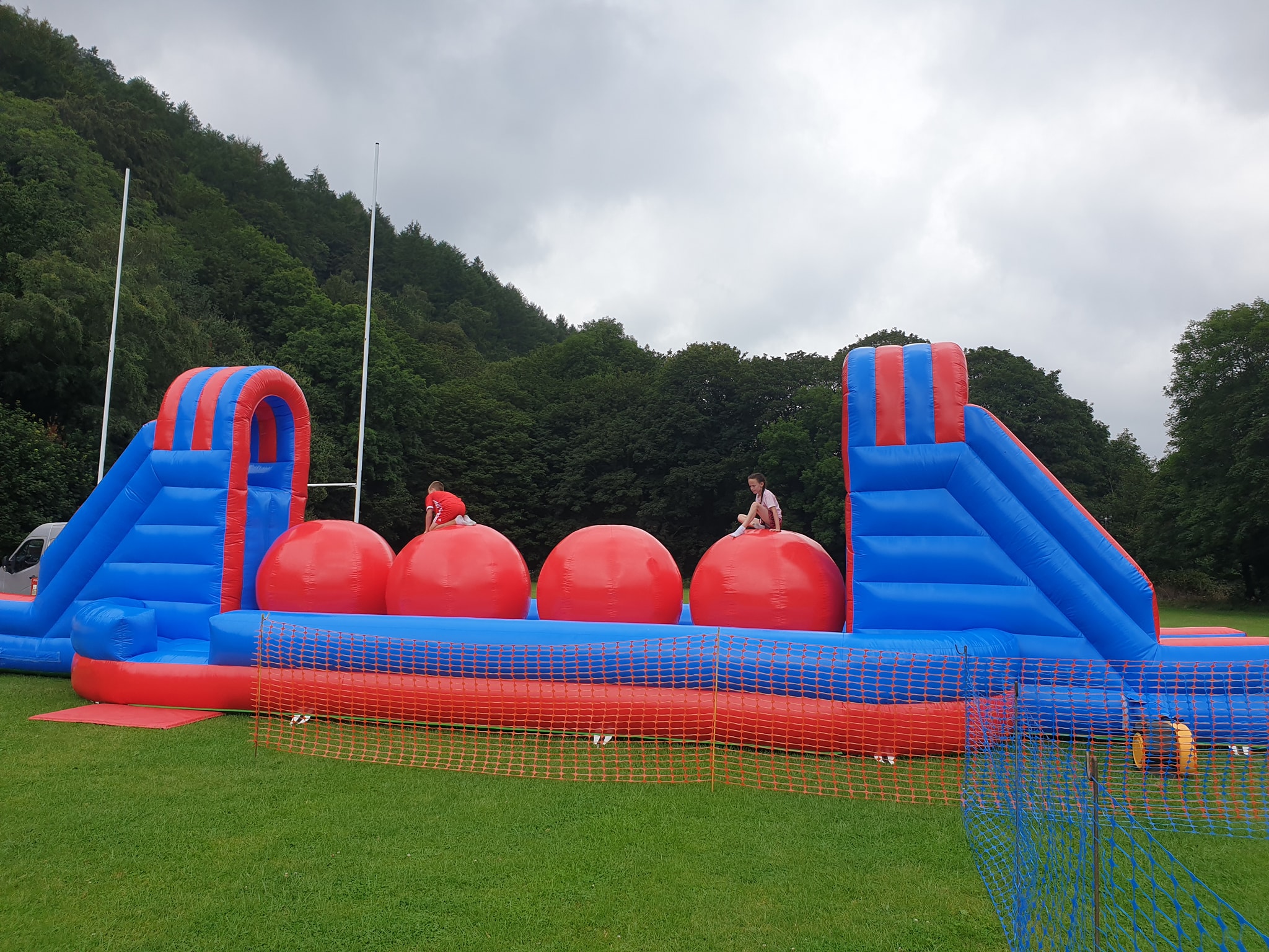 Red Balls Inflatable - Bouncy Castle Hire in Pembrokeshire, Milford ...