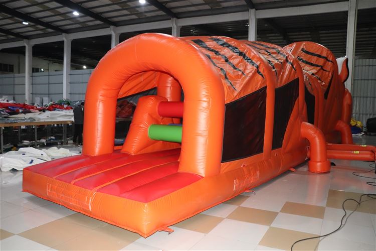 53ft Tiger Obstacle Course - Hire in Co Westmeath | ABC Bouncy Castles