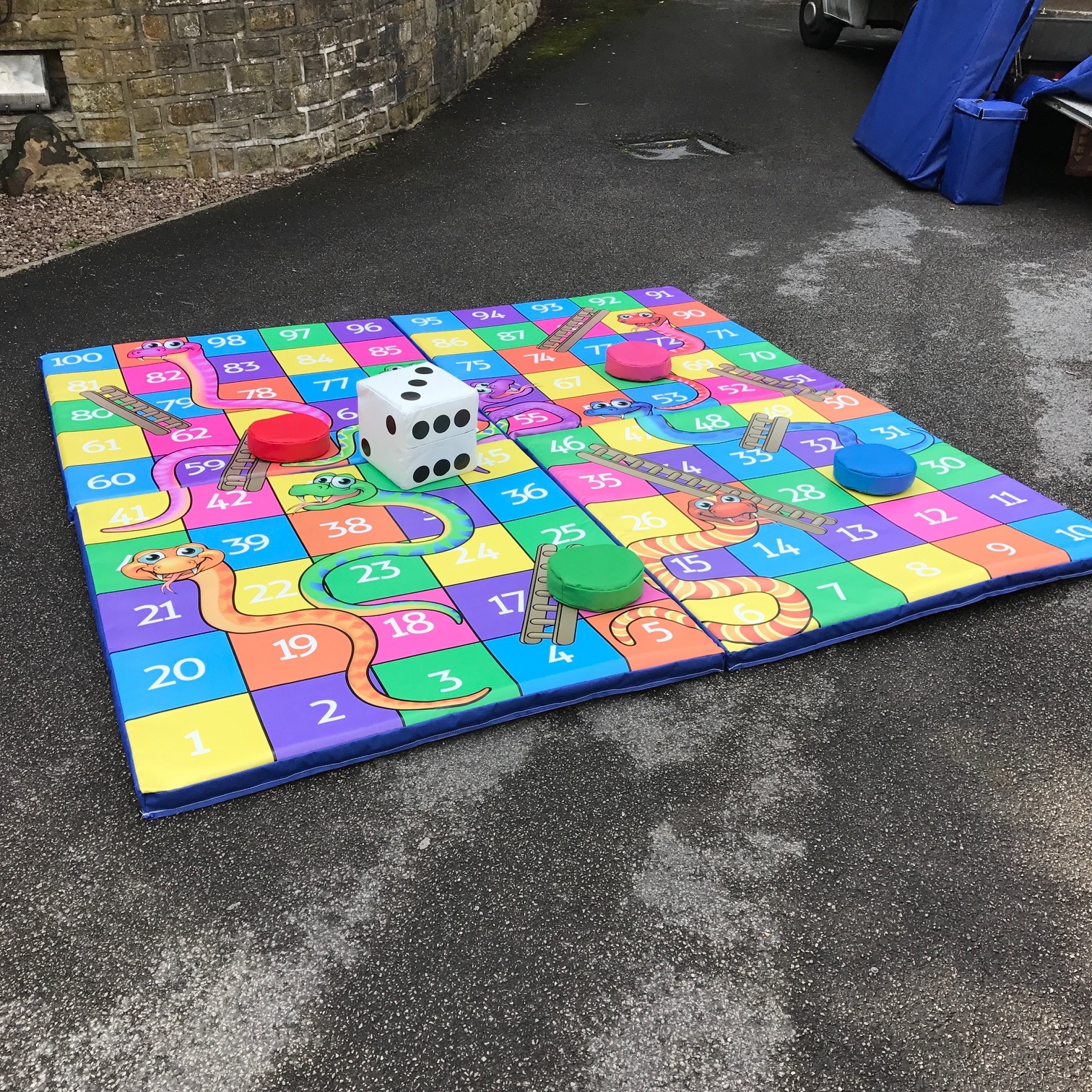 8FT Garden Snakes & Ladders - Bouncy Castles Soft Play and outdoor ...