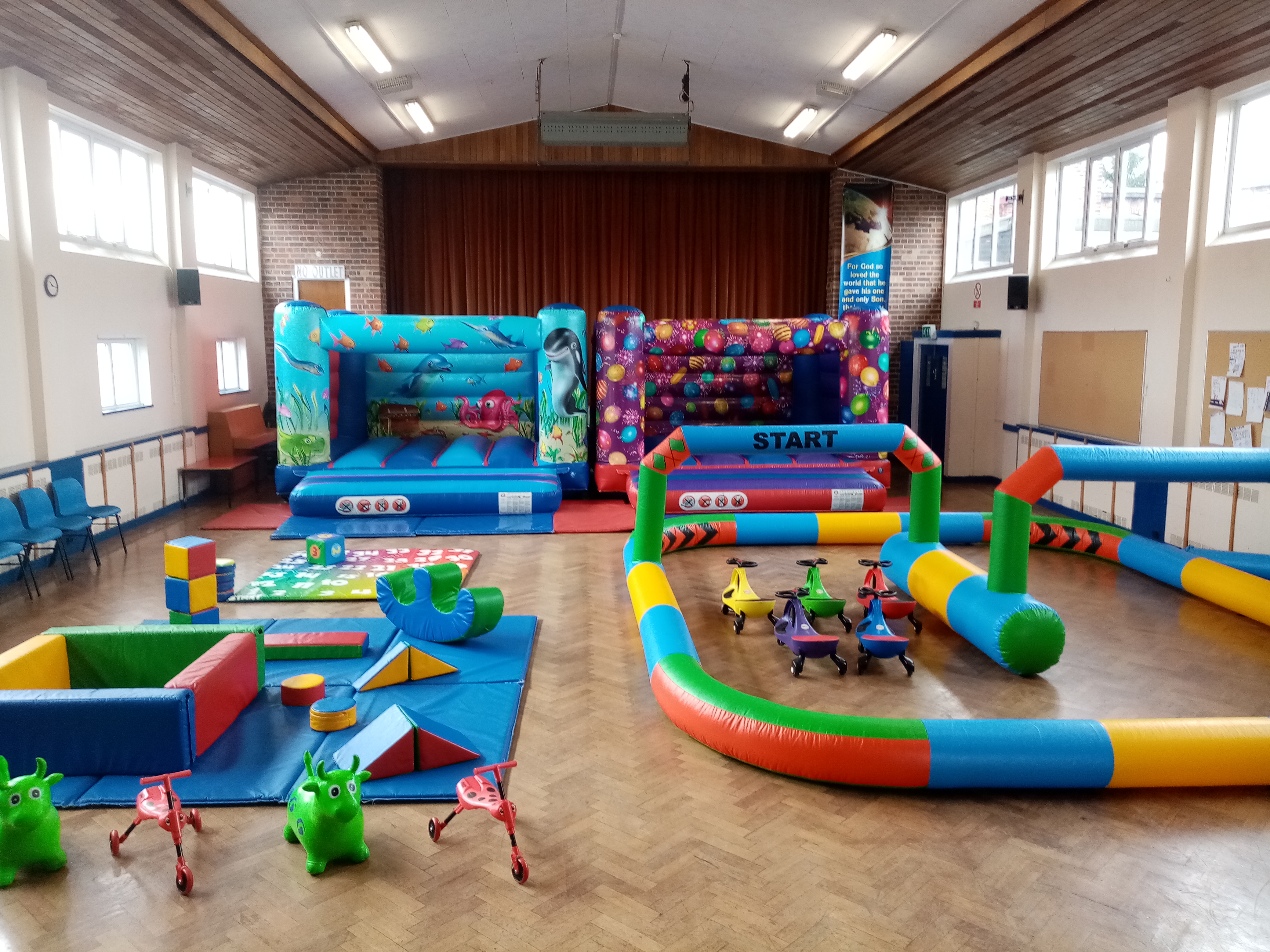 Stay and Play @ Baginton URC Church - Bouncy Castle Hire in Coventry ...