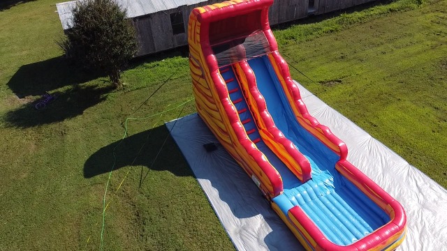 Red Marble Water Slide - Best Hire service in Ft. Towson, Broken Bow ...