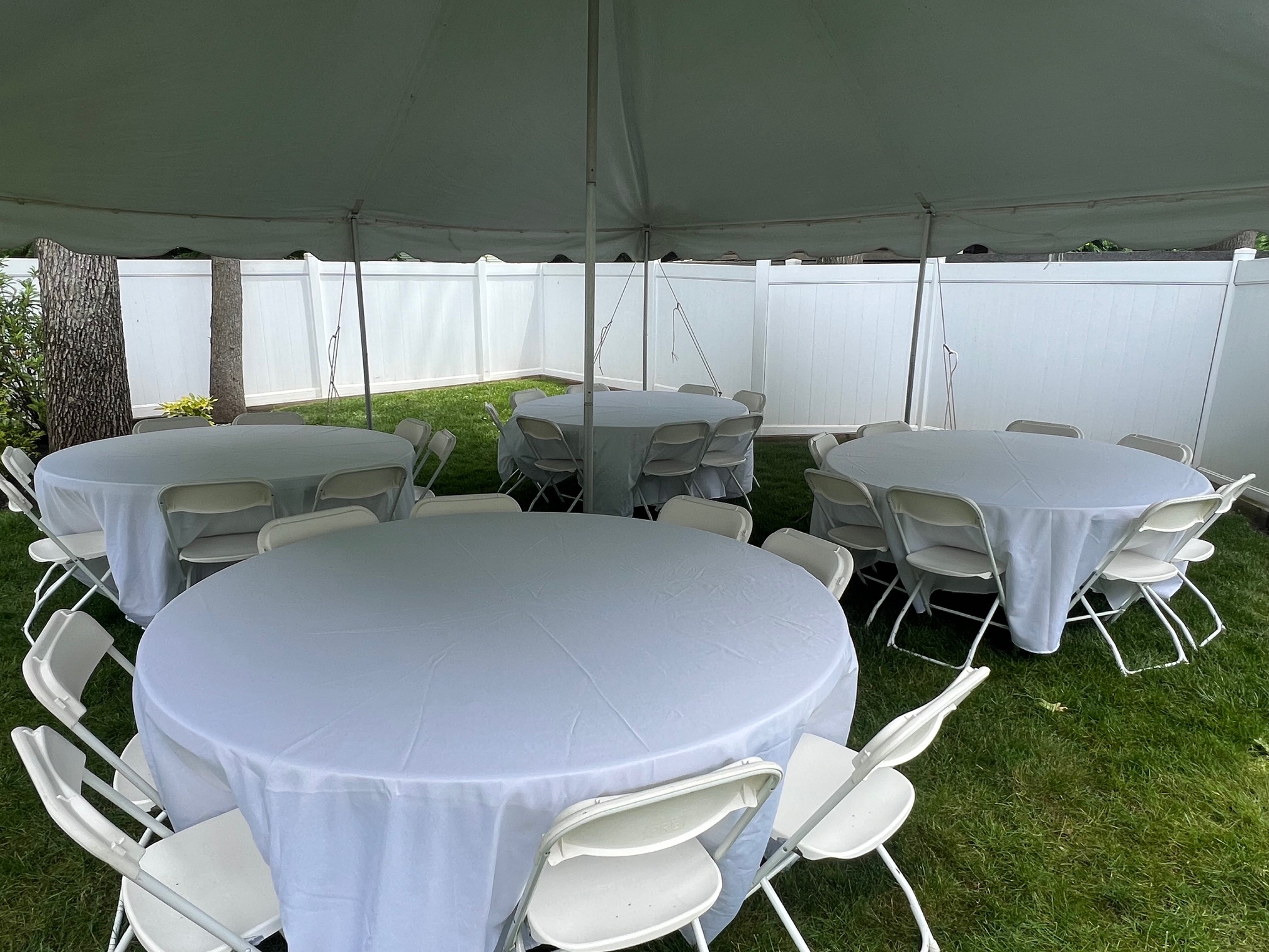 60” Round Table - Party Rentals in New Jersey | Good Time Charlie's ...