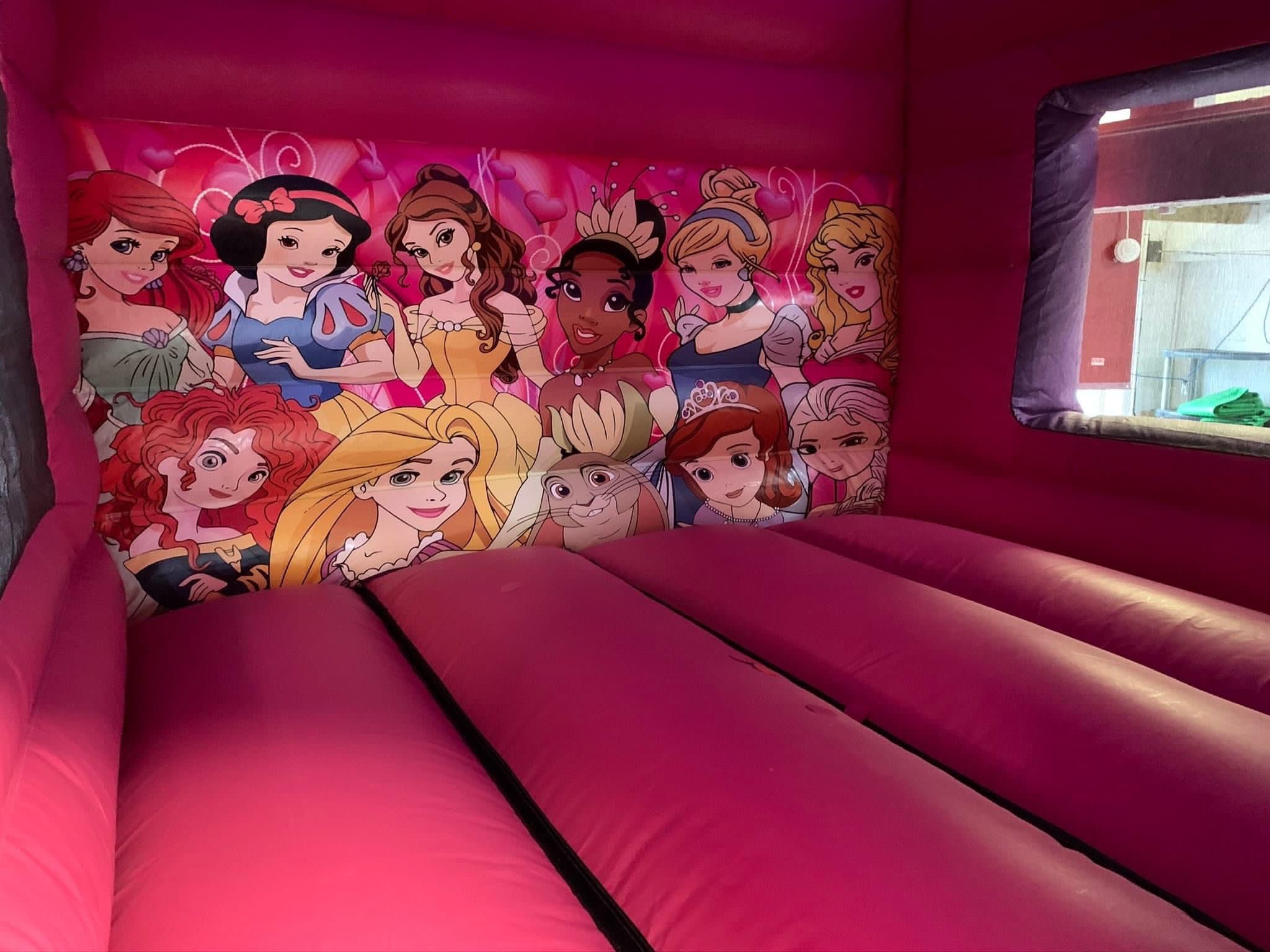 Princess combo bouncy castle