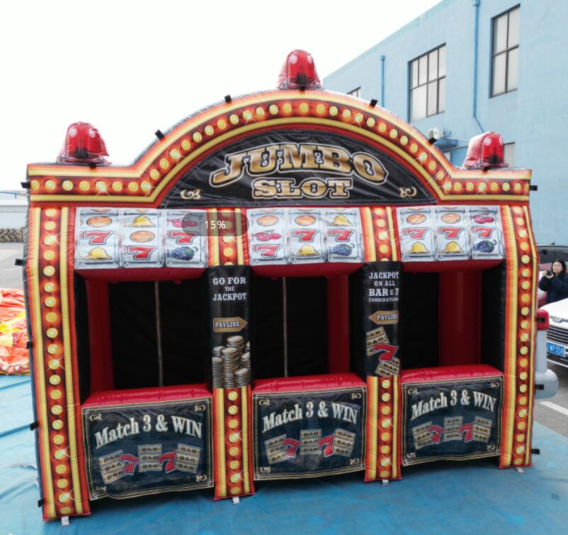 Human Slot Machine Rental Sacramento | Inflatable Casino Game
