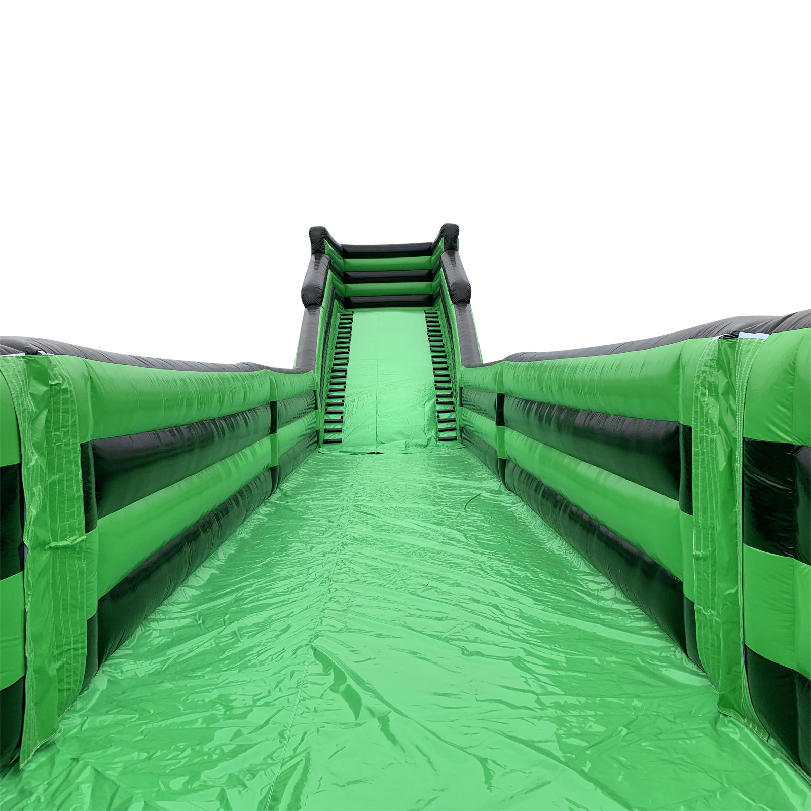 BBOL-229 - 120x13.2x23ft - 3 Part Zorb Ramp with extension lane (Black ...