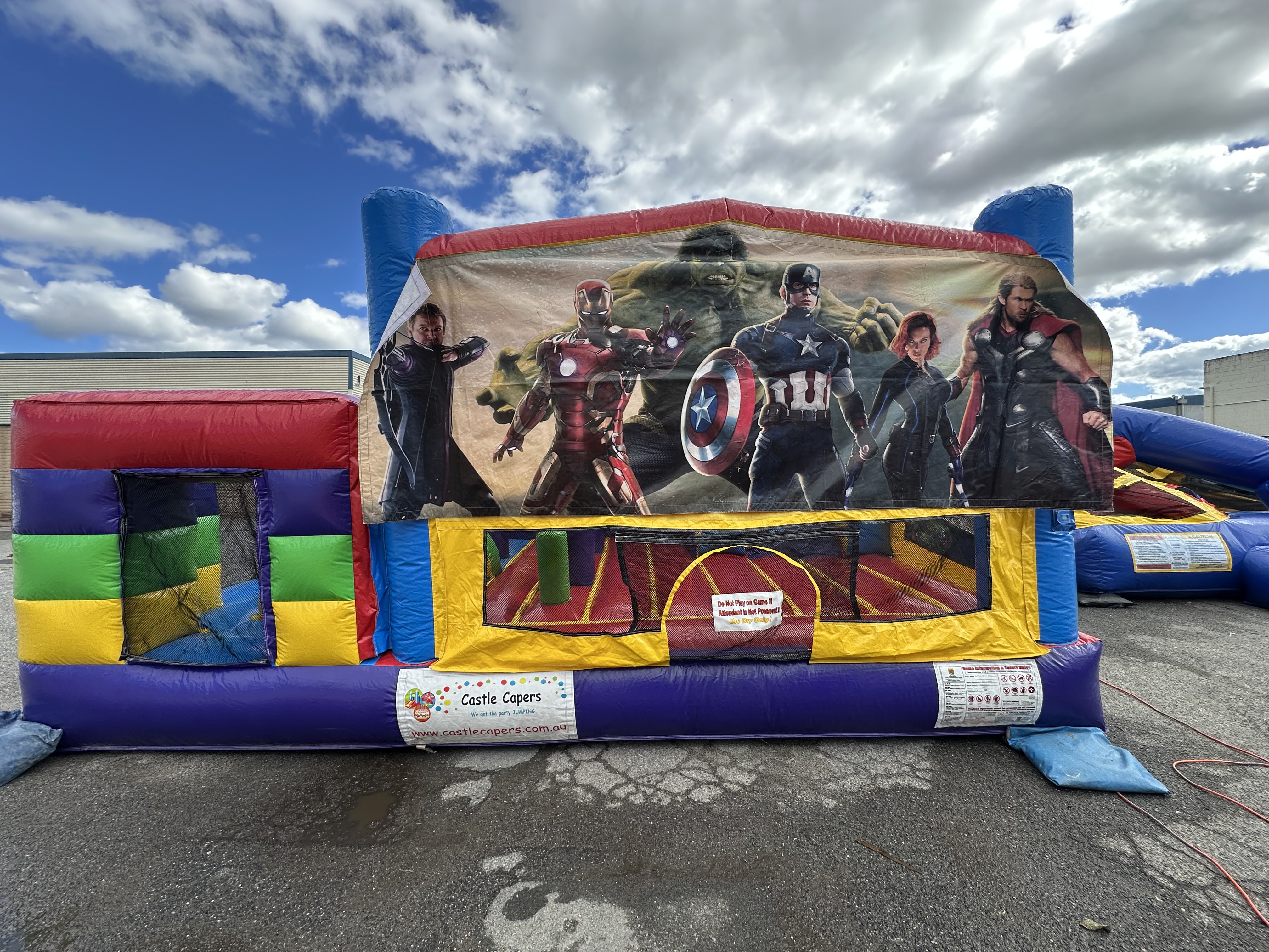 Jumping Castle Hire Adelaide | Kids 12 & Under | Castle Capers