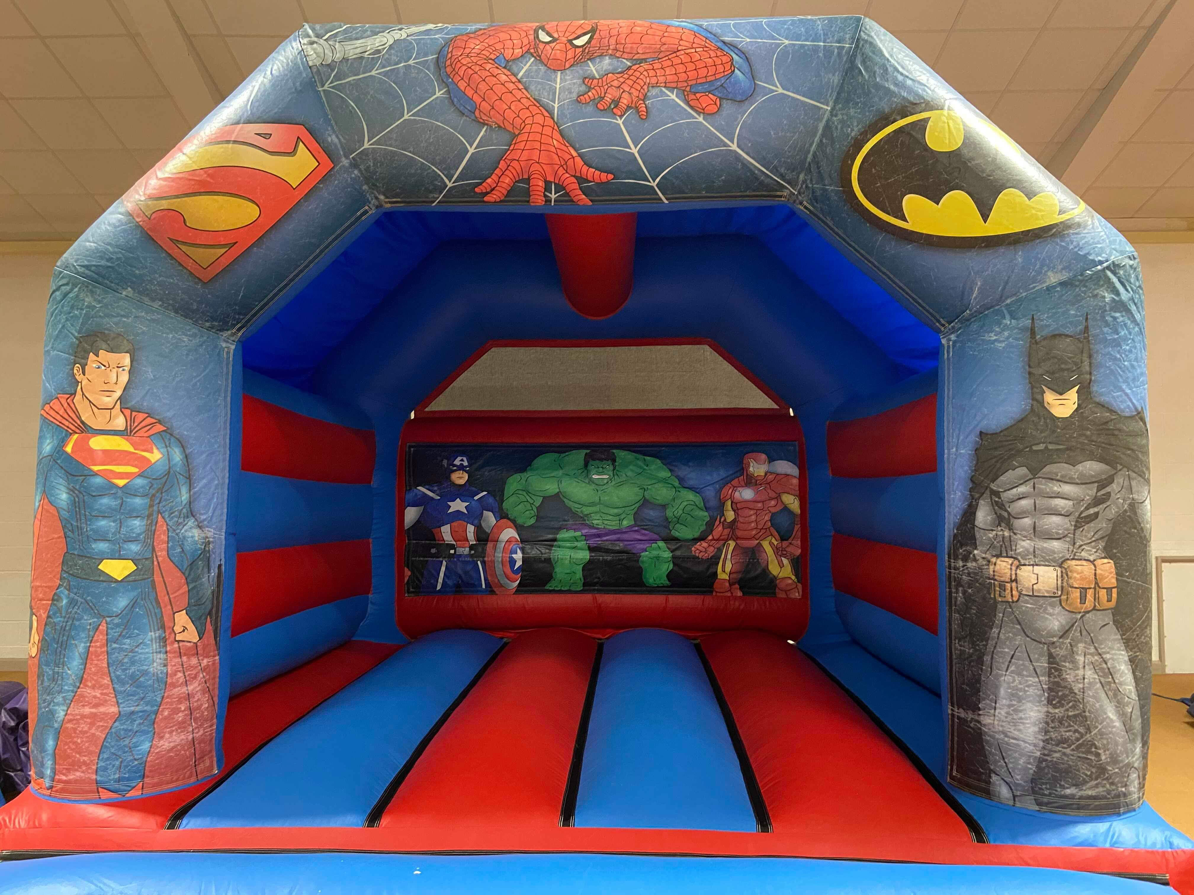 Superhero Bouncy Castle - Bouncy Castle Hire in Yeovil, Illchester ...