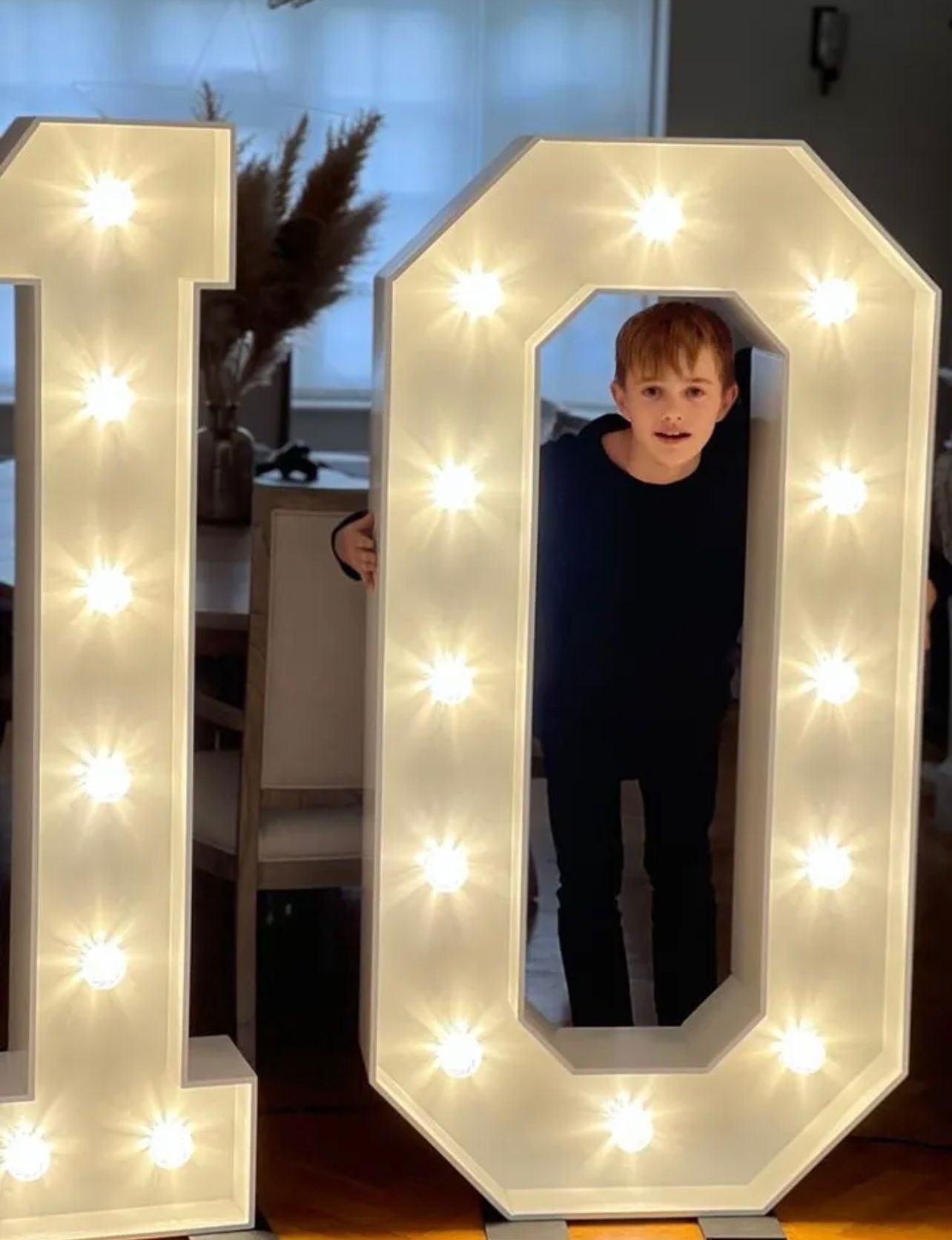 2x 5ft Light Up Numbers - Hire in Kent, London, Surrey and Essex ...