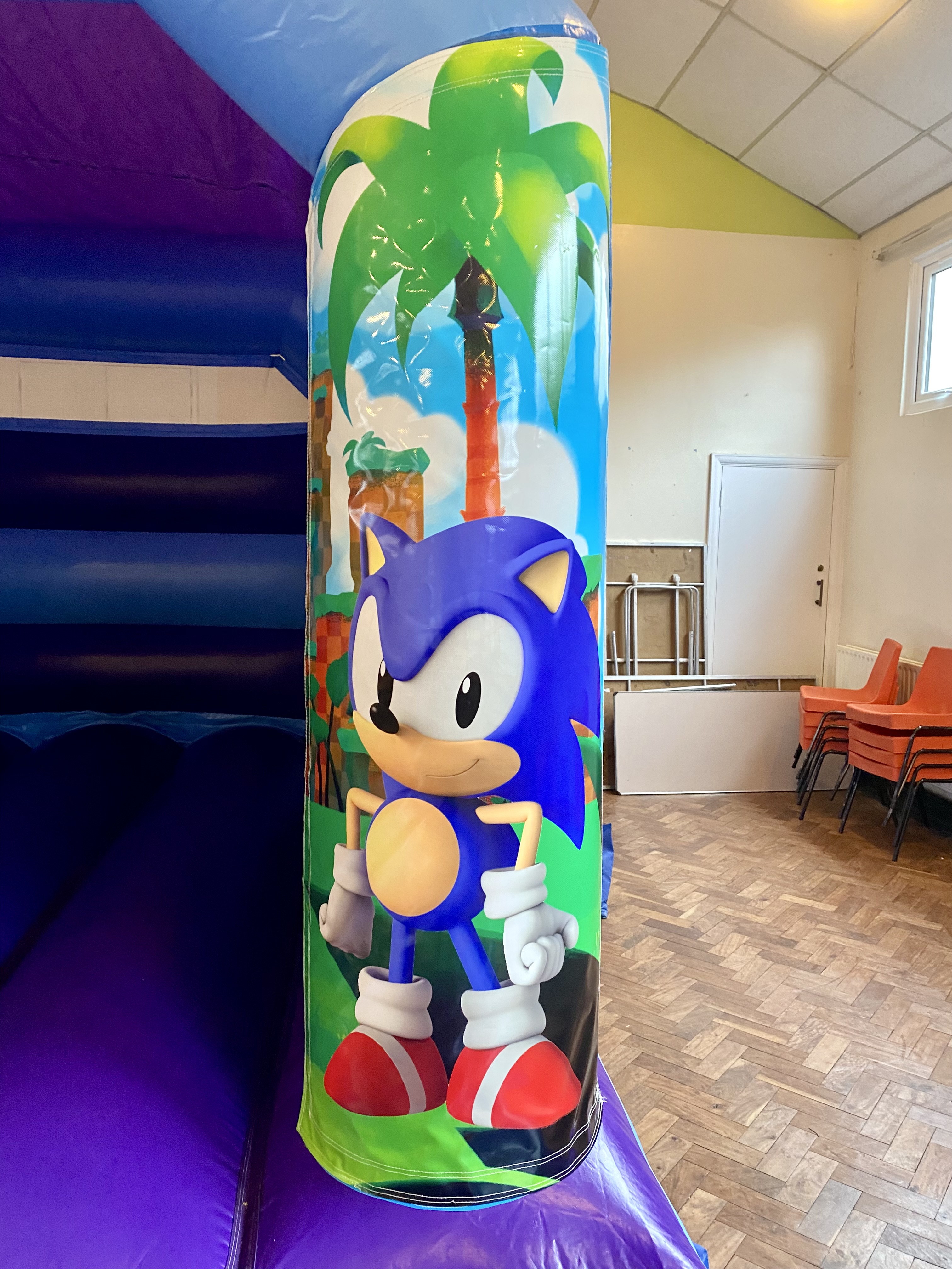 11X15 Sonic The Hedgehog Velcro Castle - Bouncy Castle Hire in Bromley ...