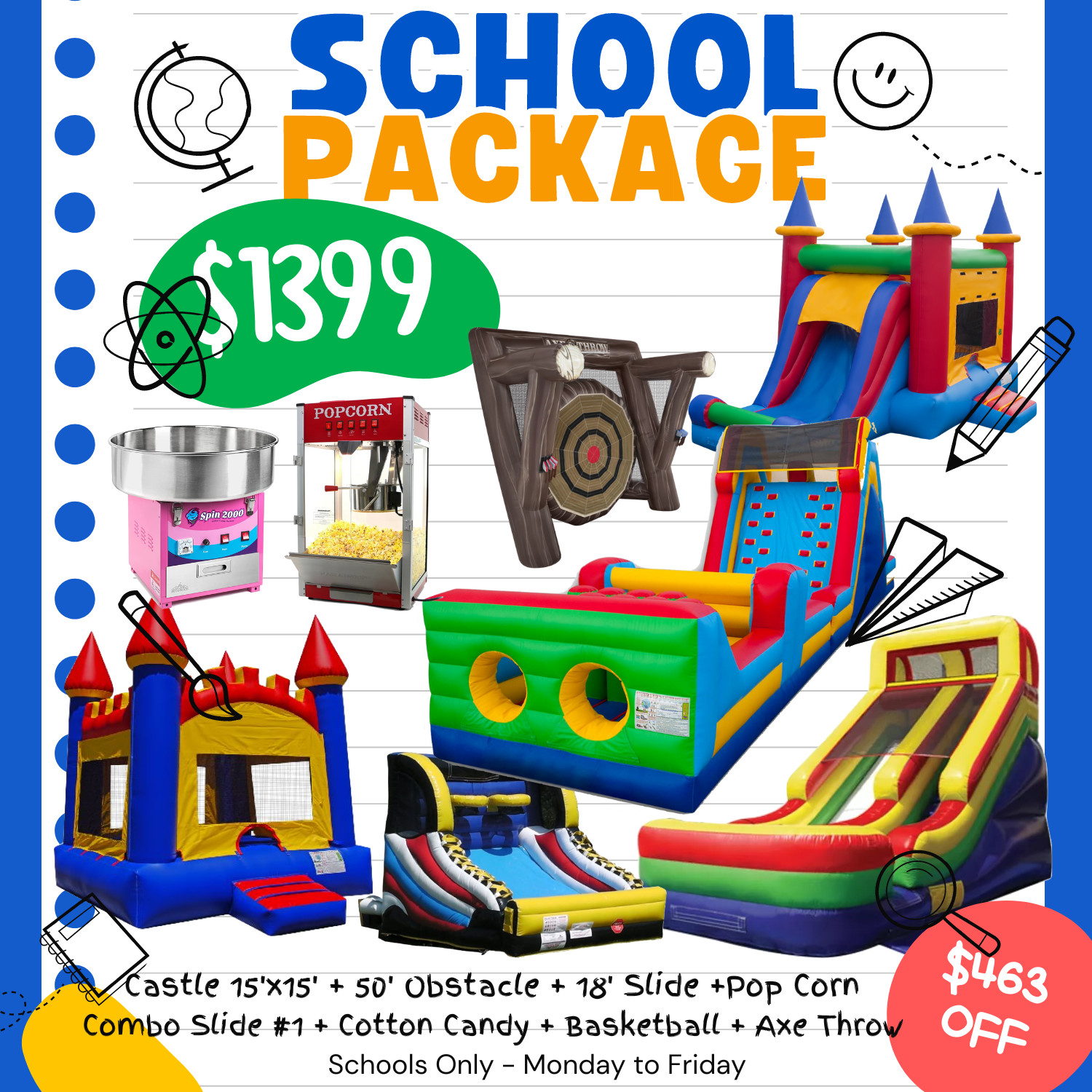 Packages - Bounce House Rentals in New Jersey