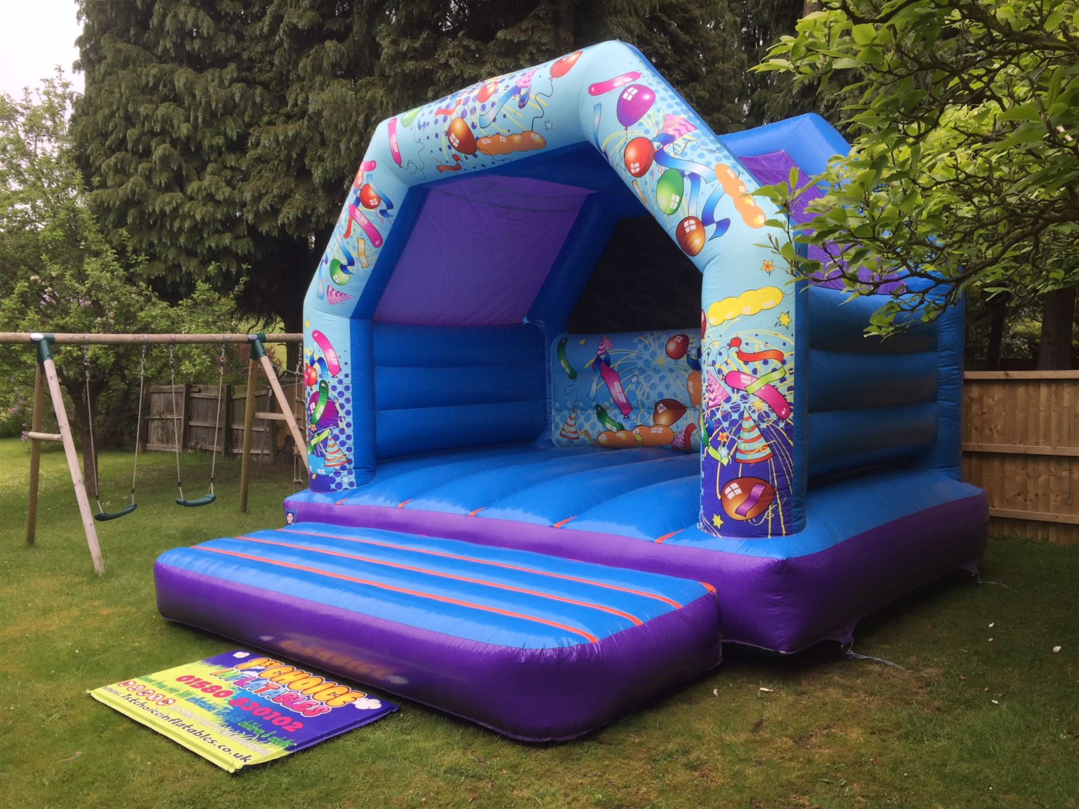 Bouncy Castle Party themed 15ft x 15ft - Bouncy Castle Hire in Kent ...