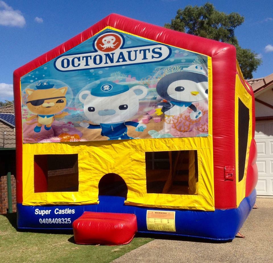 Octonauts Medium Banner Castle - Jumping Castle Hire Brisbane, Jumping ...