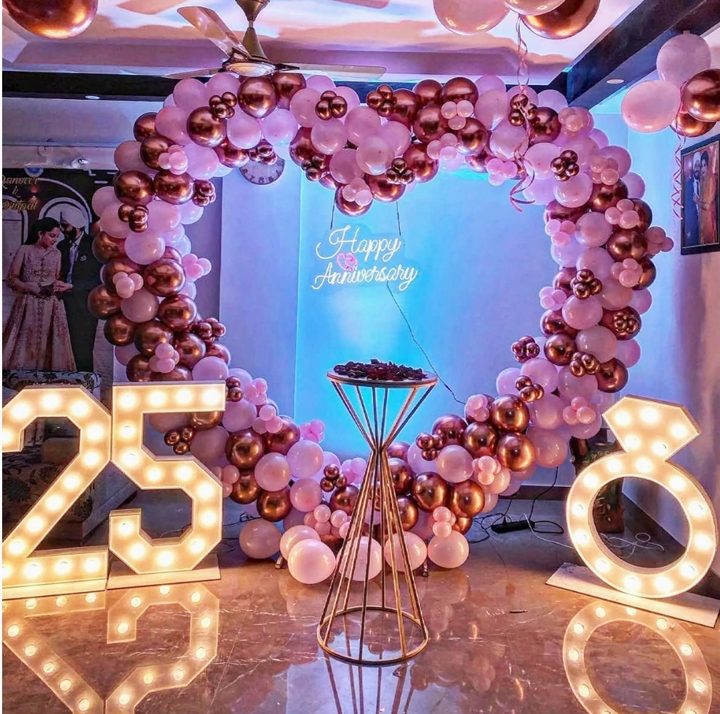 Heart Balloon Arch Stand 2M x 1.8M - Bouncy Castle Hire in London ...