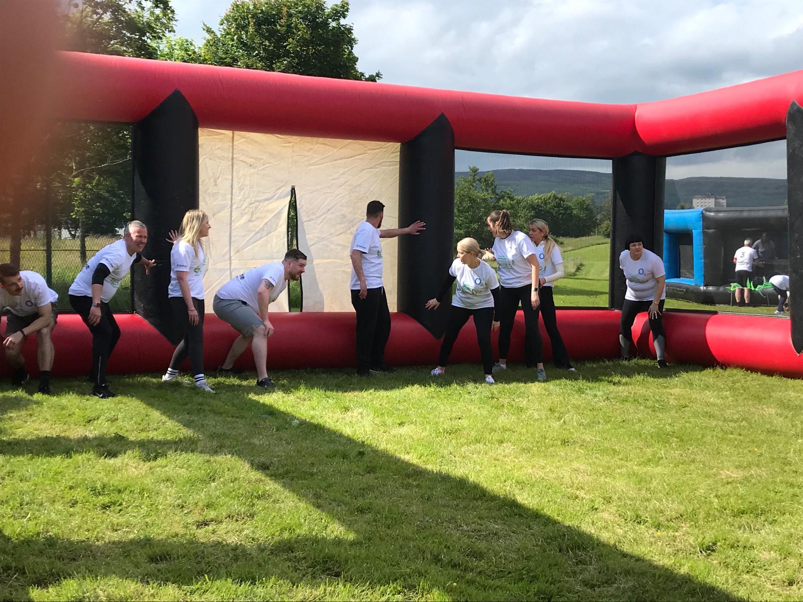 Dodgeball Arena - Hire in UK | Simply The Best Events