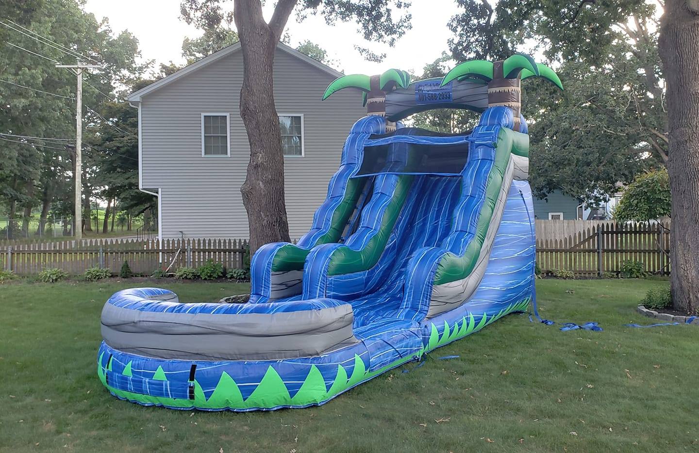 Sky High Inflatables Blue Crush 16ft