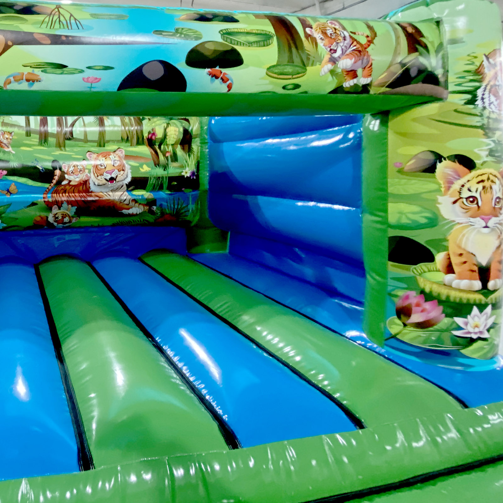 Tiger Tiger Bouncy Castle (12ft x 12ft) - Bouncy Castle Hire in Bath ...