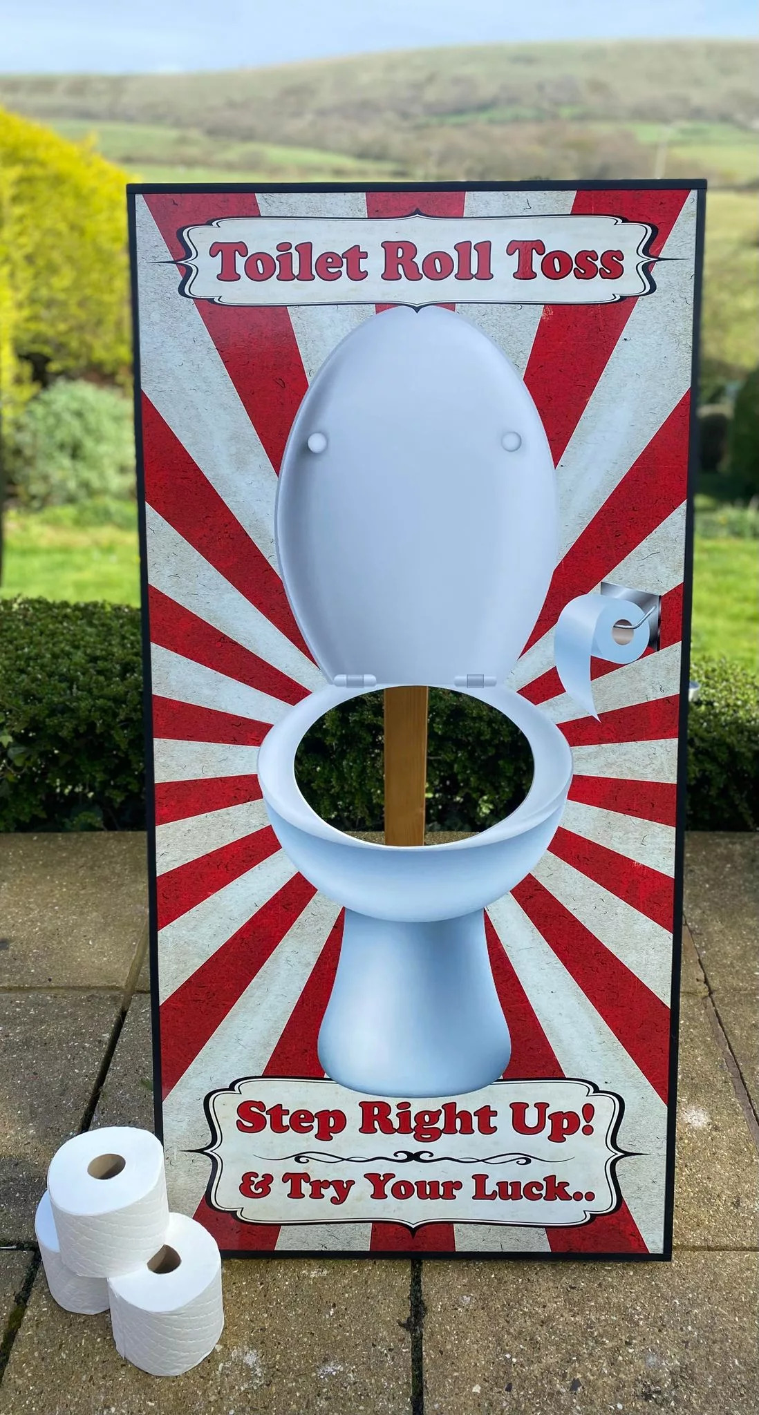 Toilet Roll Toss - Funfair and Fairground Hire in England and Wales ...