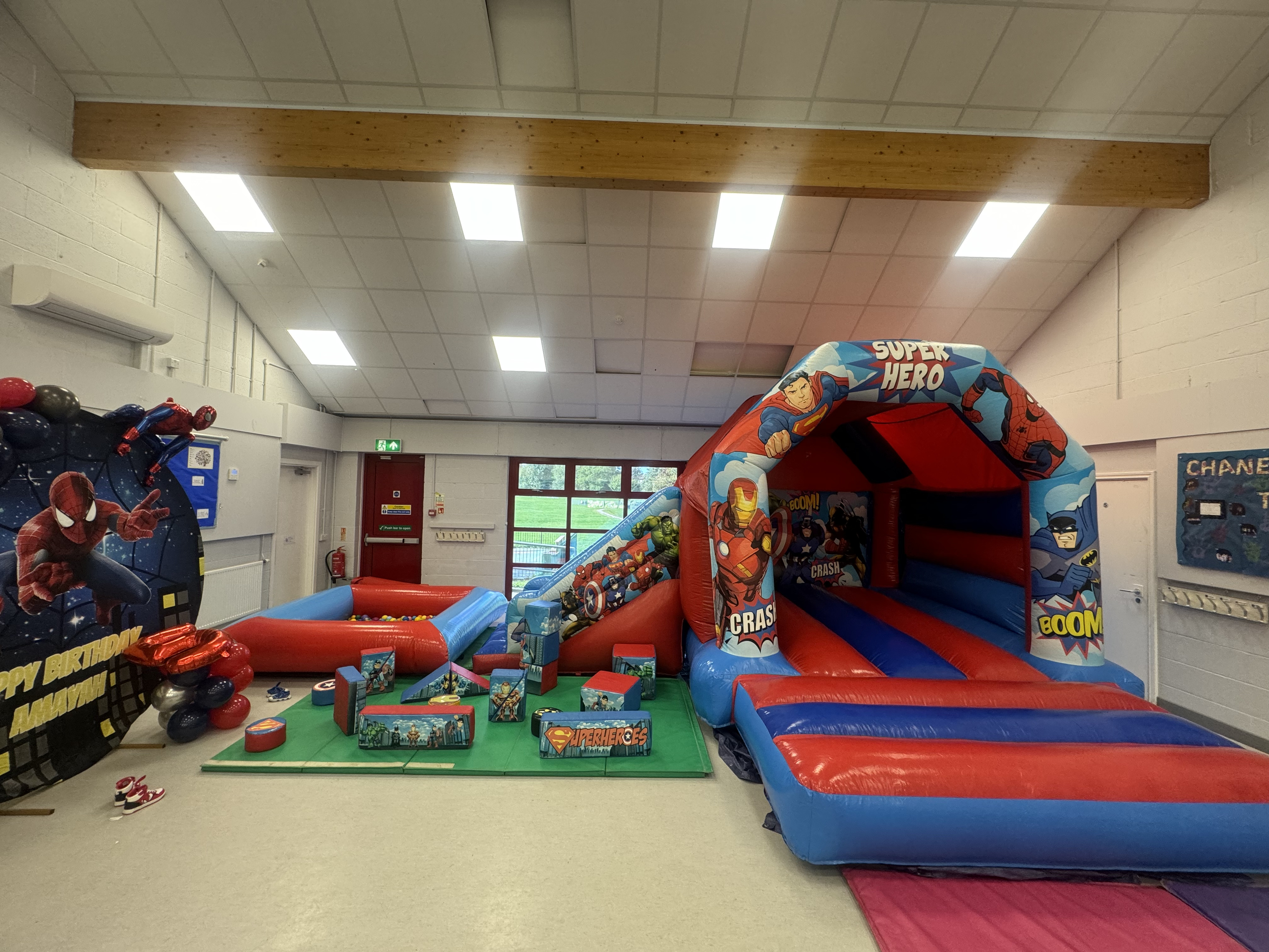 Superhero Slide Package - Bouncy Castle & Softplay Hire, Children's ...
