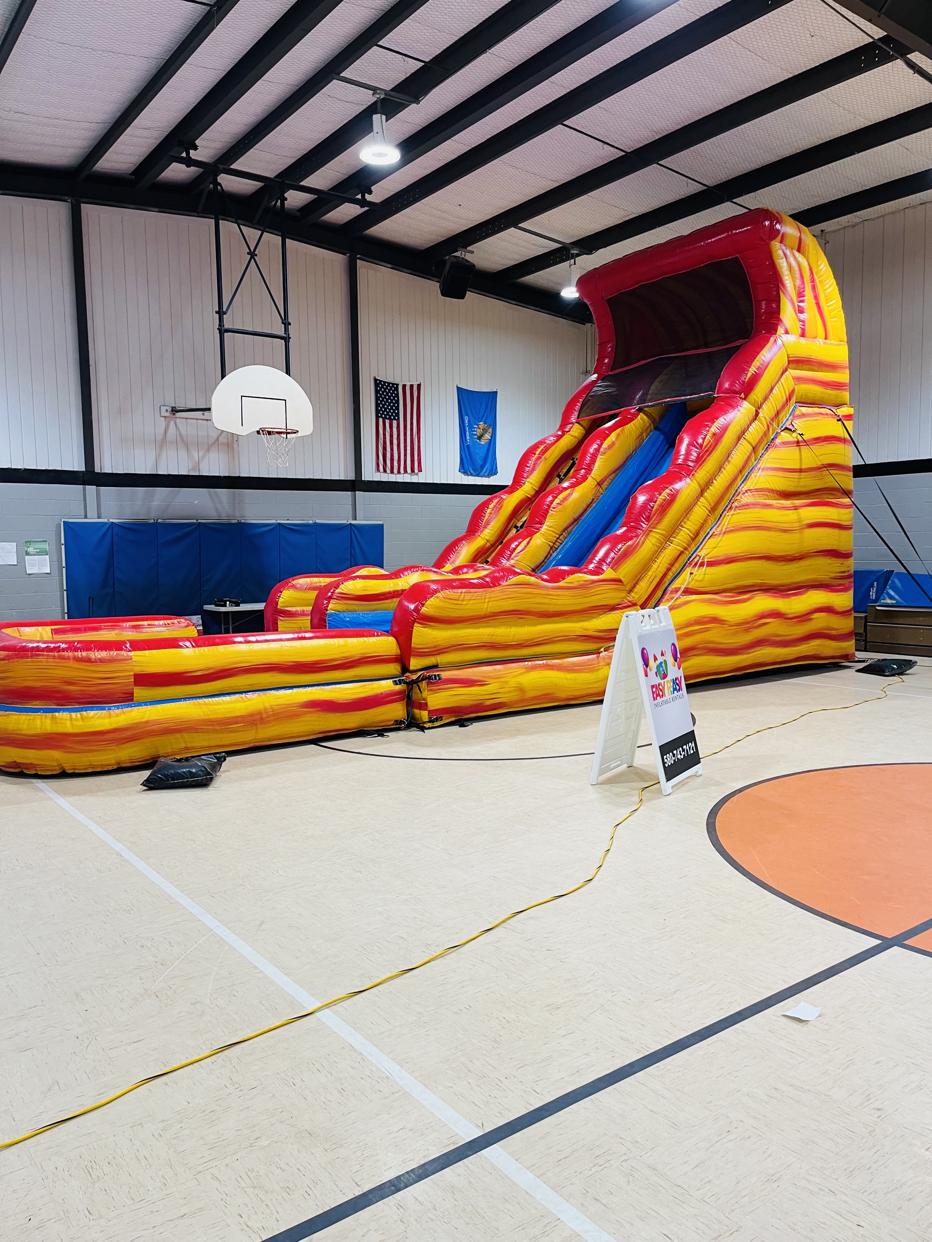 Red Marble Water Slide - Hire in Ft. Towson, Broken Bow, Hochatown ...