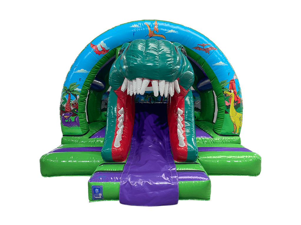 Dinosaur 3D Combi Castle 14ft x 16ft - Hire in Hertfordshire | Ultimate ...