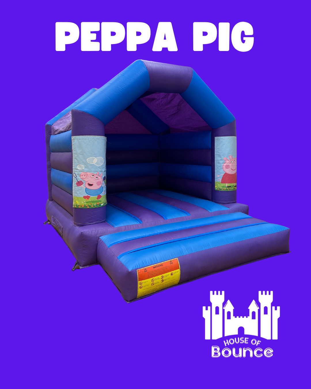 Peppa Pig Castle - Hire in Stirling | House of bounce