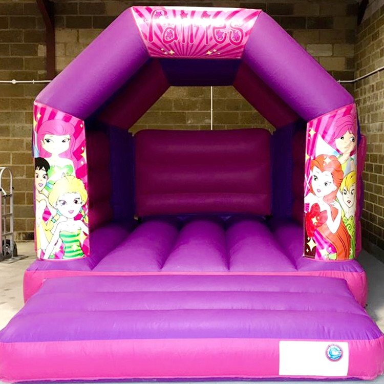 Fairies Pink Bouncy Castle - Inflatable, Bouncy Castle, Entertainment ...