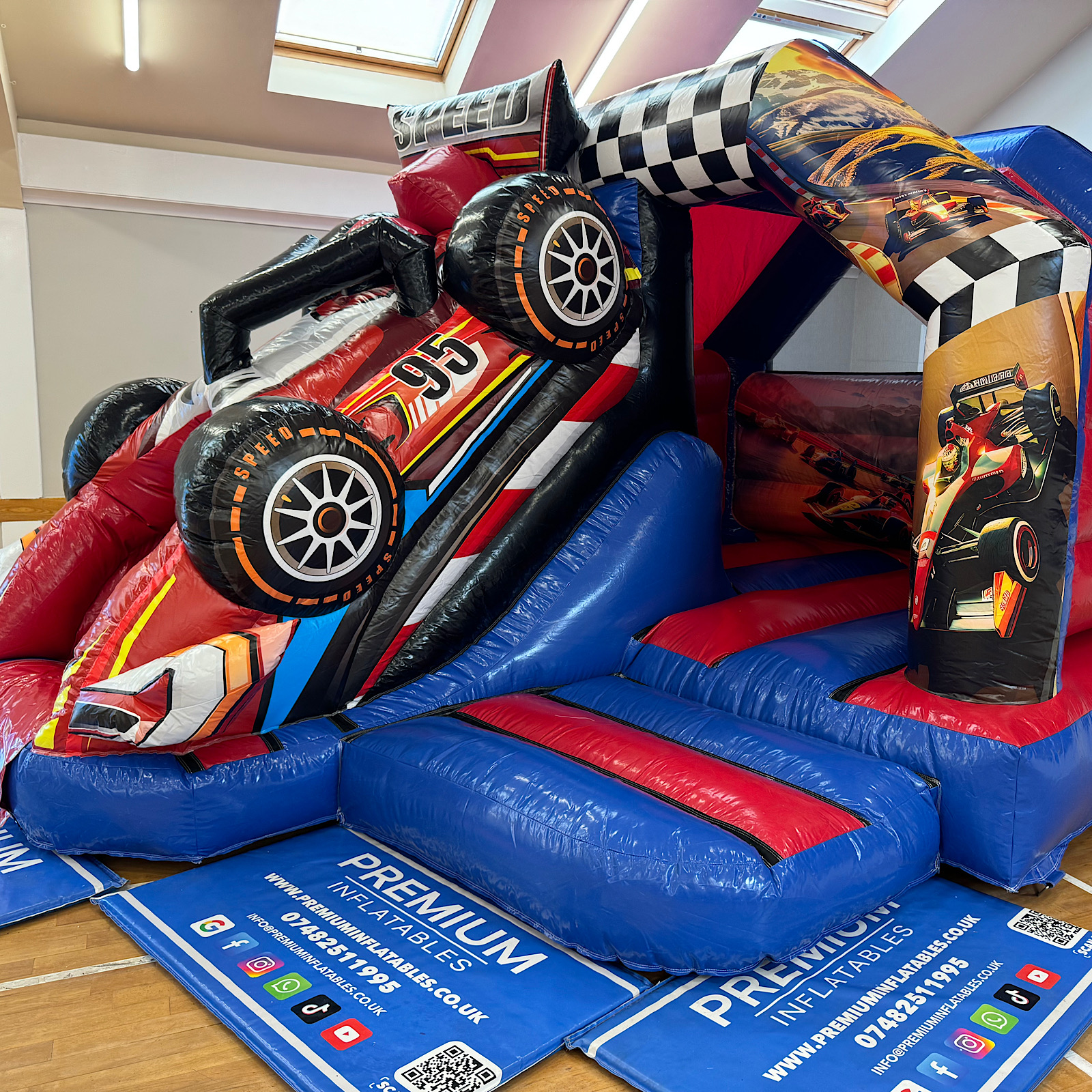 Bounce N' Slide Combo - Bouncy Castle Hire in Leeds, Wakefield ...