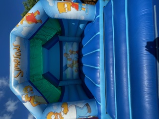 15ft x 15ft Adult Simpsons Castle - Bouncy Castle Hire in Coventry ...