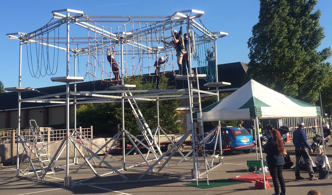Mobile High Ropes Course