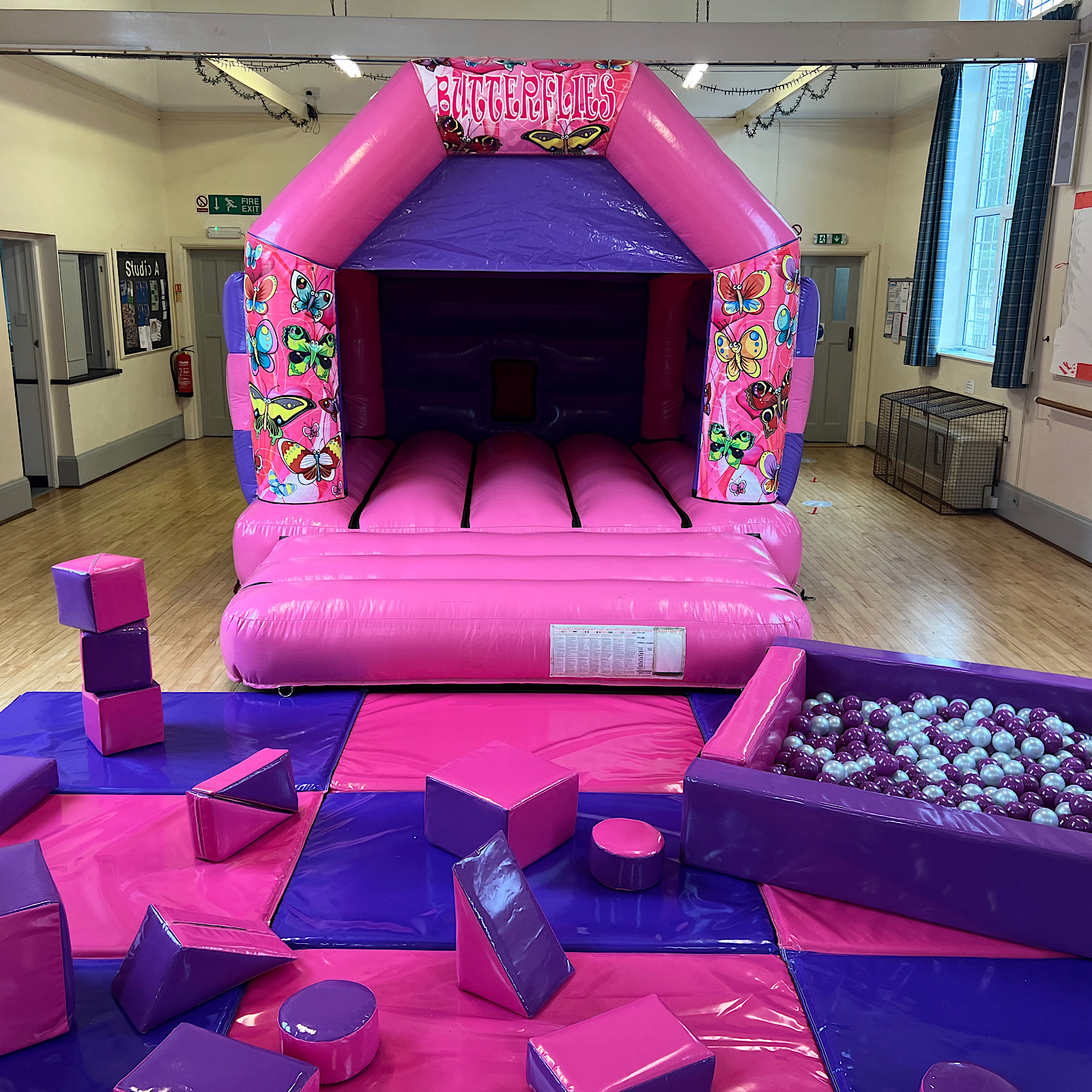 Butterflies Themed Parties - Bouncy Castle Hire in Leeds, Wakefield ...
