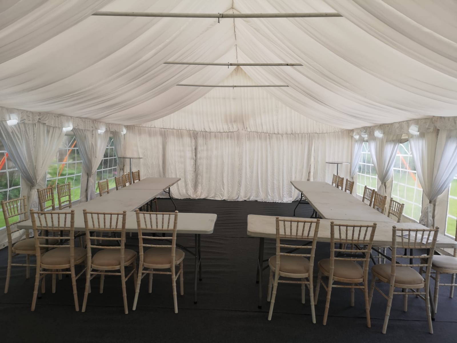 Summer Marquee Hire in the East Midlands | Light, Airy Structures