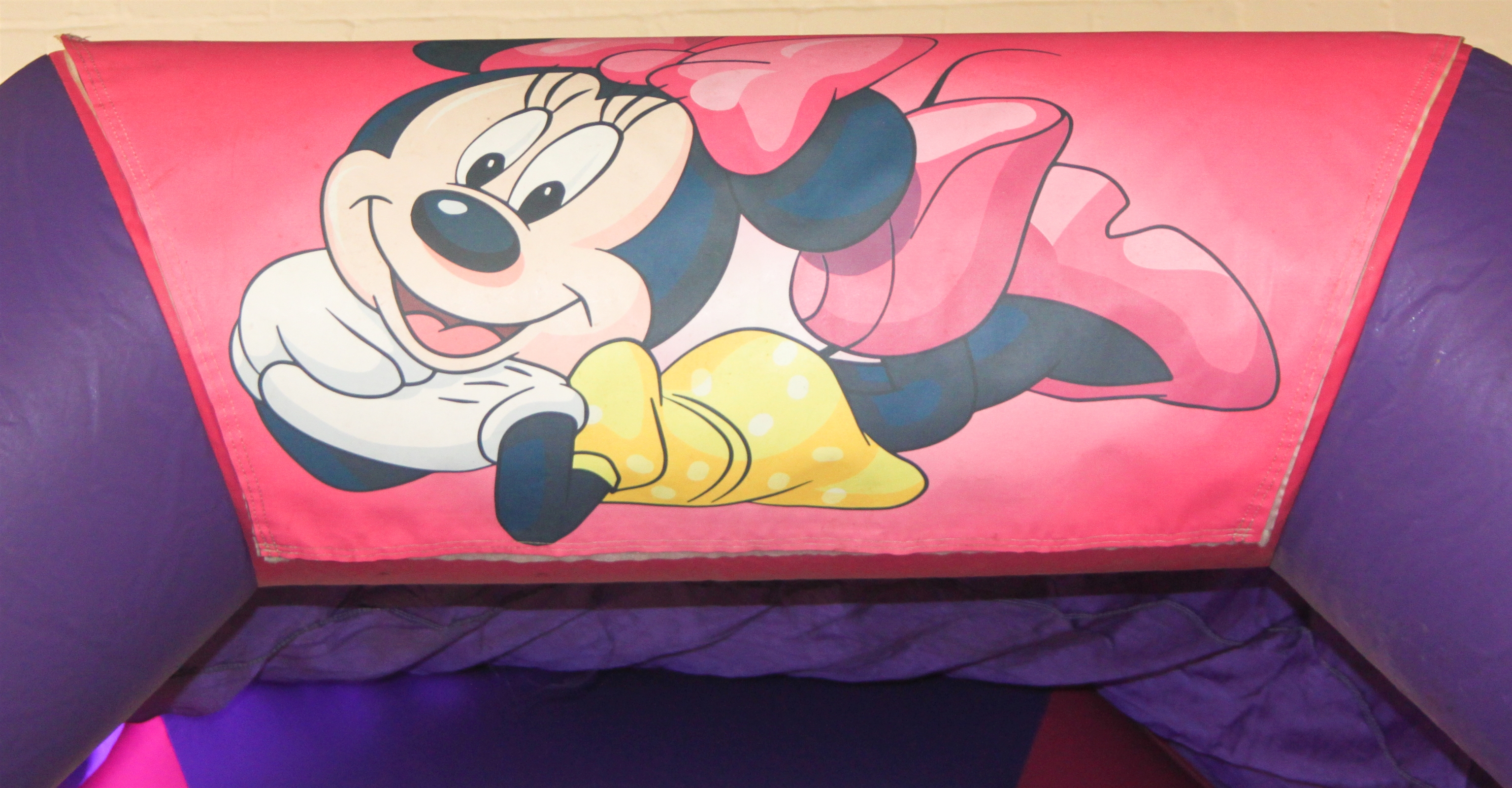 Minnie Mouse Bouncy Castle With Inflatable Slide