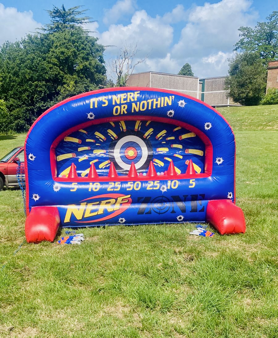 Nerf Shooting Range - Bouncy Castle Hire in Doncaster, Rotherham ...