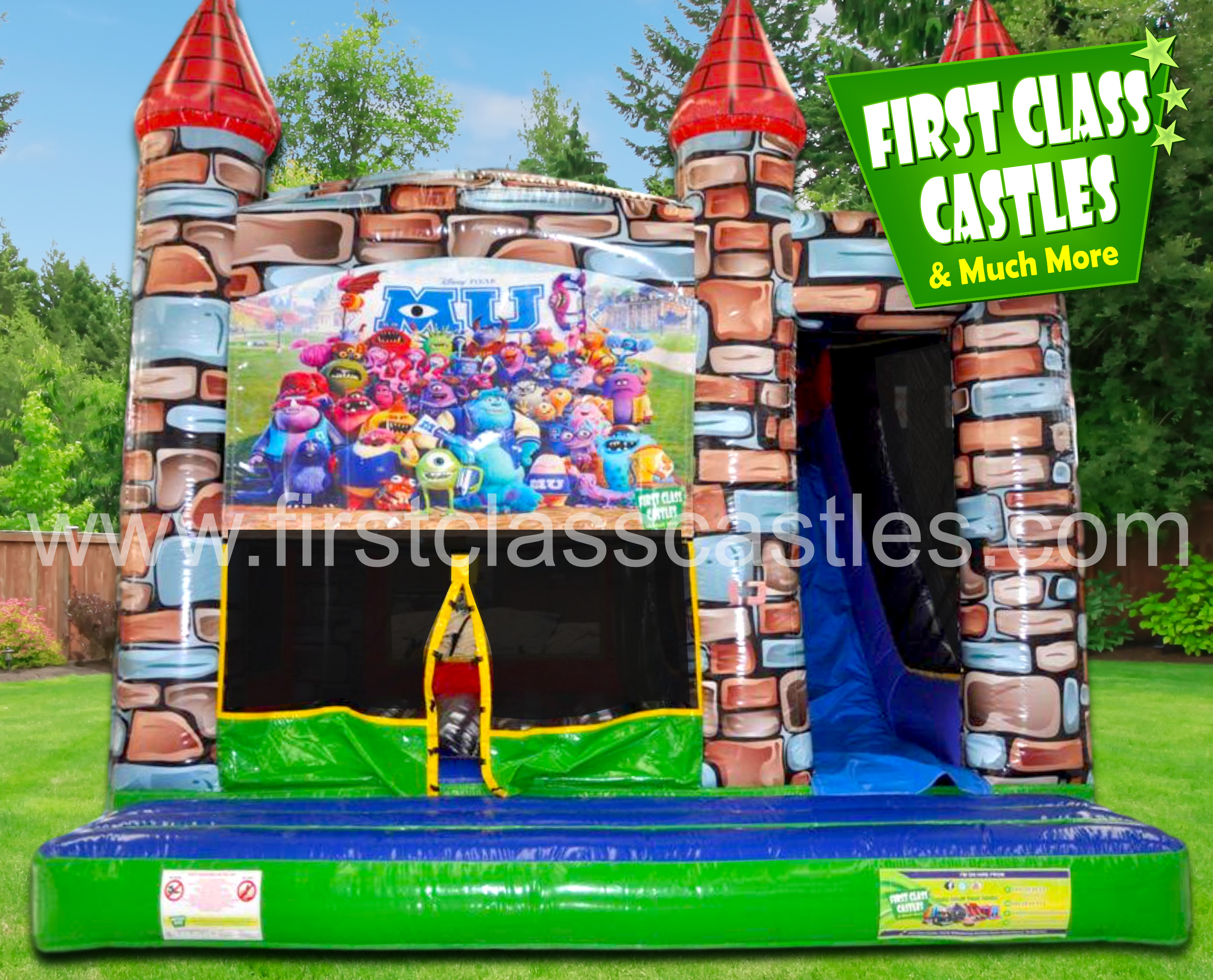 Bounce & Slide Combos Hire | Bouncy Castle with Slide Hire Ireland ...
