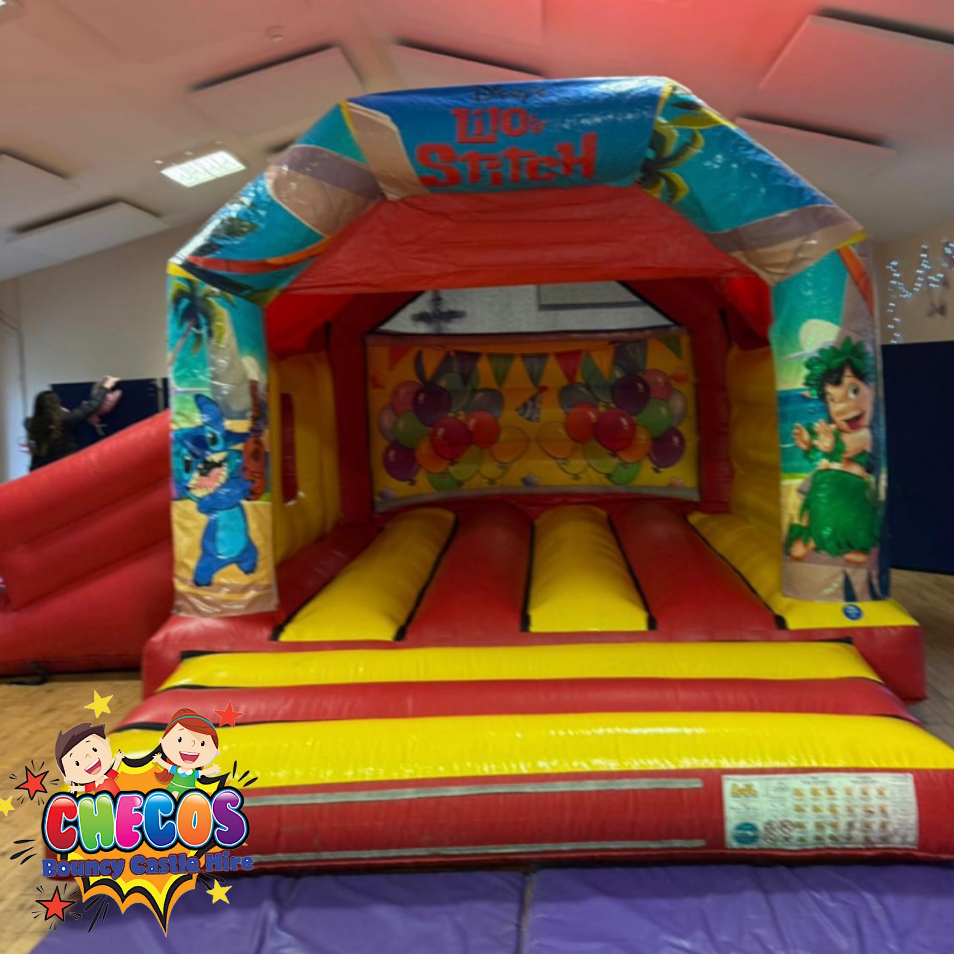 Lilo & Stitch Combo bouncy castle - Bouncy Castle Hire & Children's ...