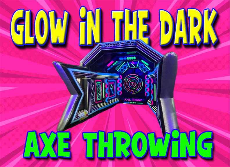 Illuminate the Excitement: Axe Throwing - Glow in the Dark Edition